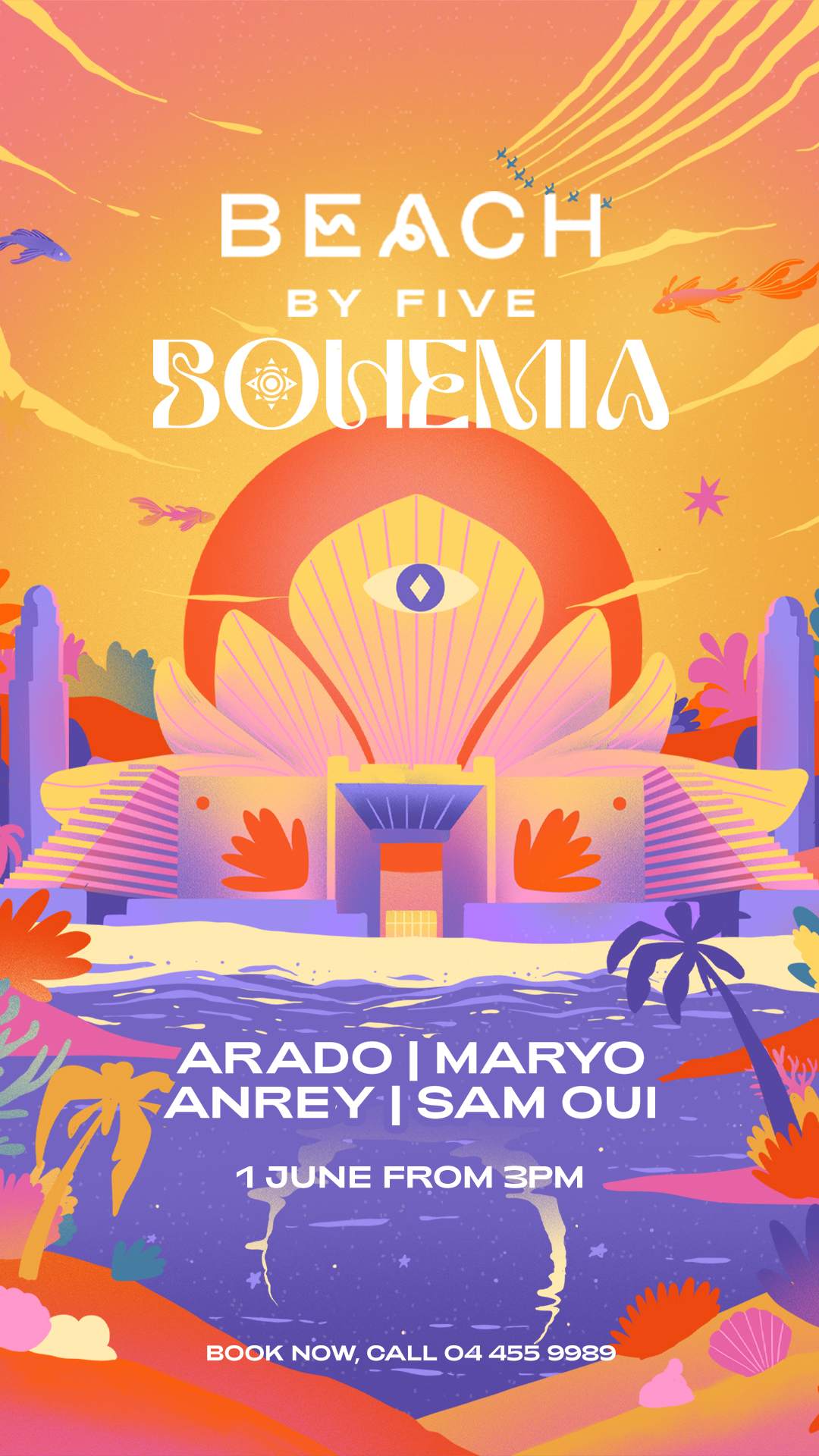 Bohemia Beach Festival en FIVE Palm Jumeirah Dubai, Dubai