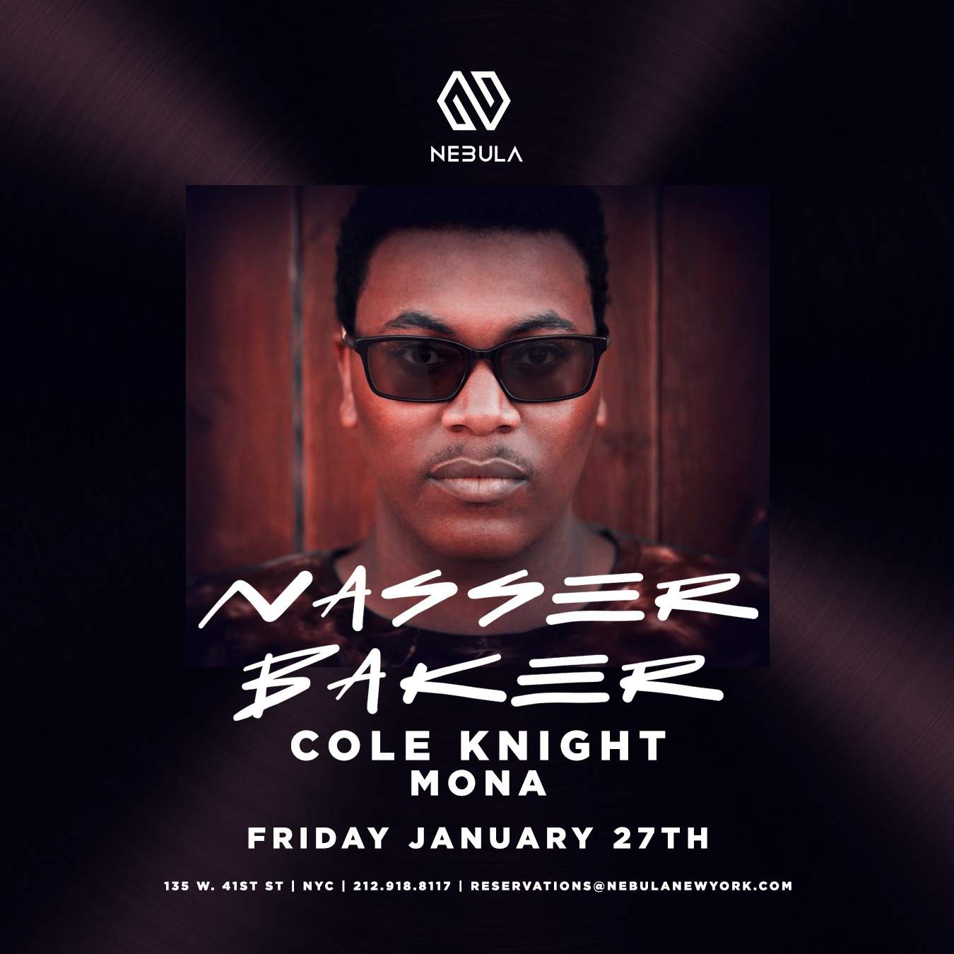 Nasser Baker at Nebula, New York City