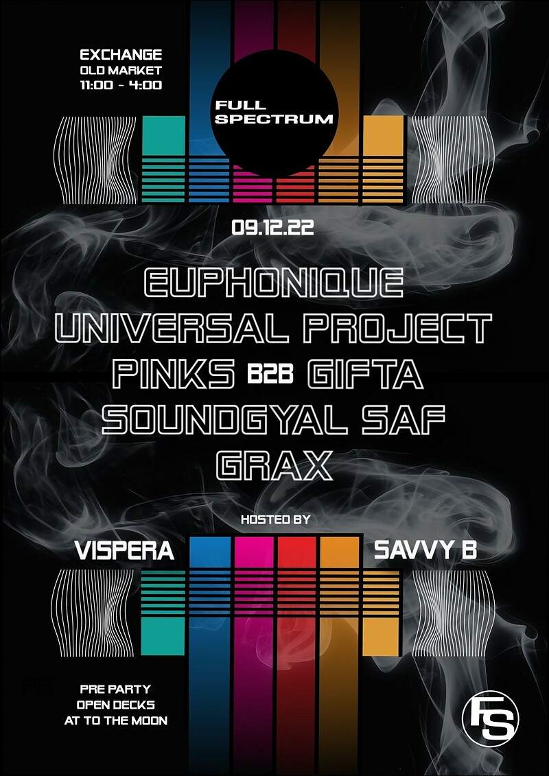 Full Spectrum: Return to the Exchange! at Exchange, Bristol