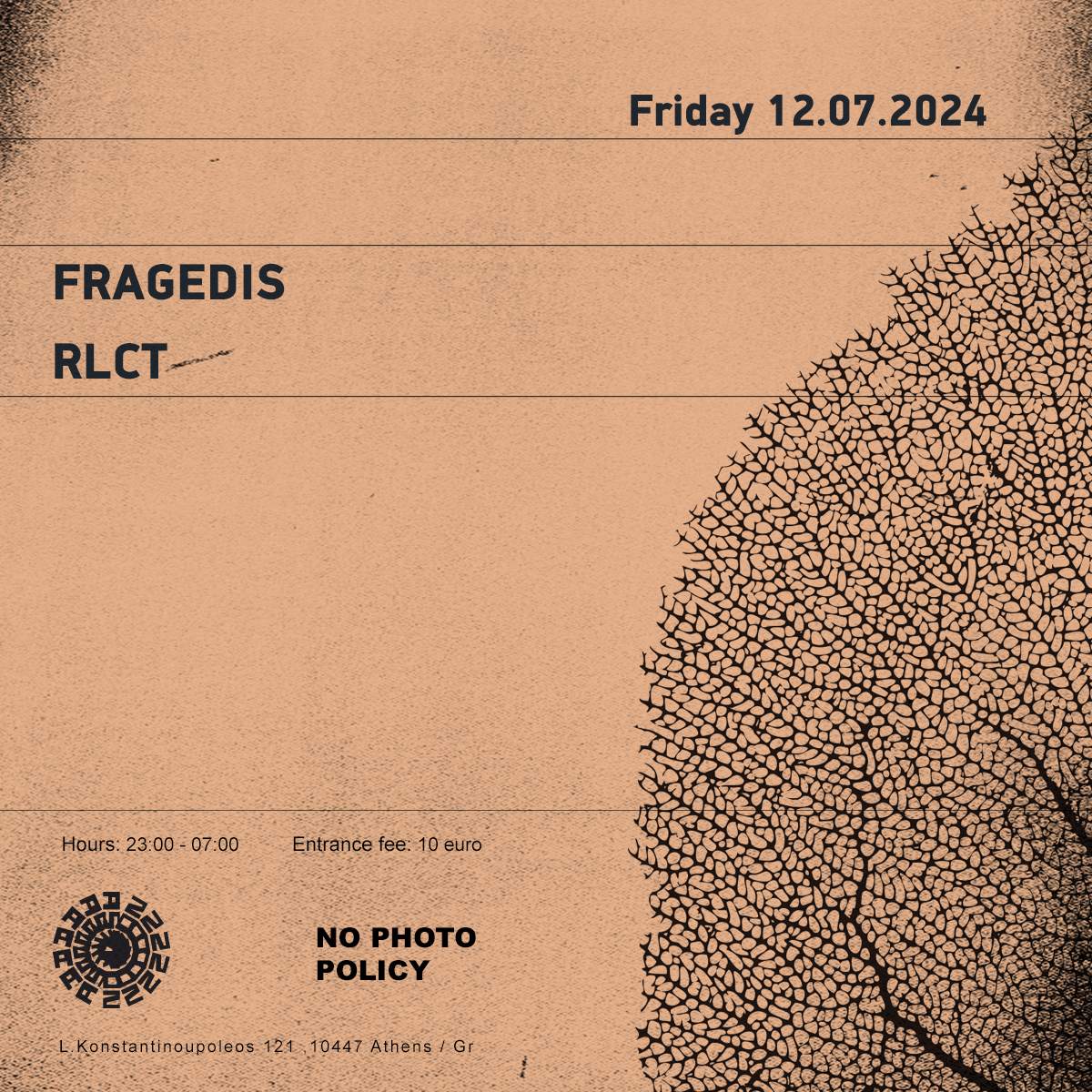 FRAGEDIS / Rlct at Astron Club, Athens
