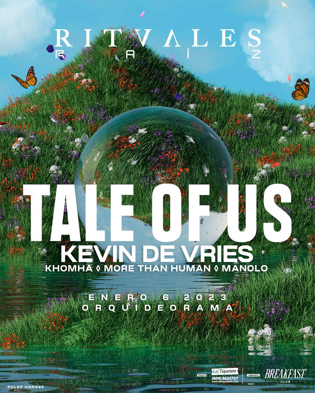 RITVALES presenta Tale Of Us en Medellín at Orquideorama - Jardin ...