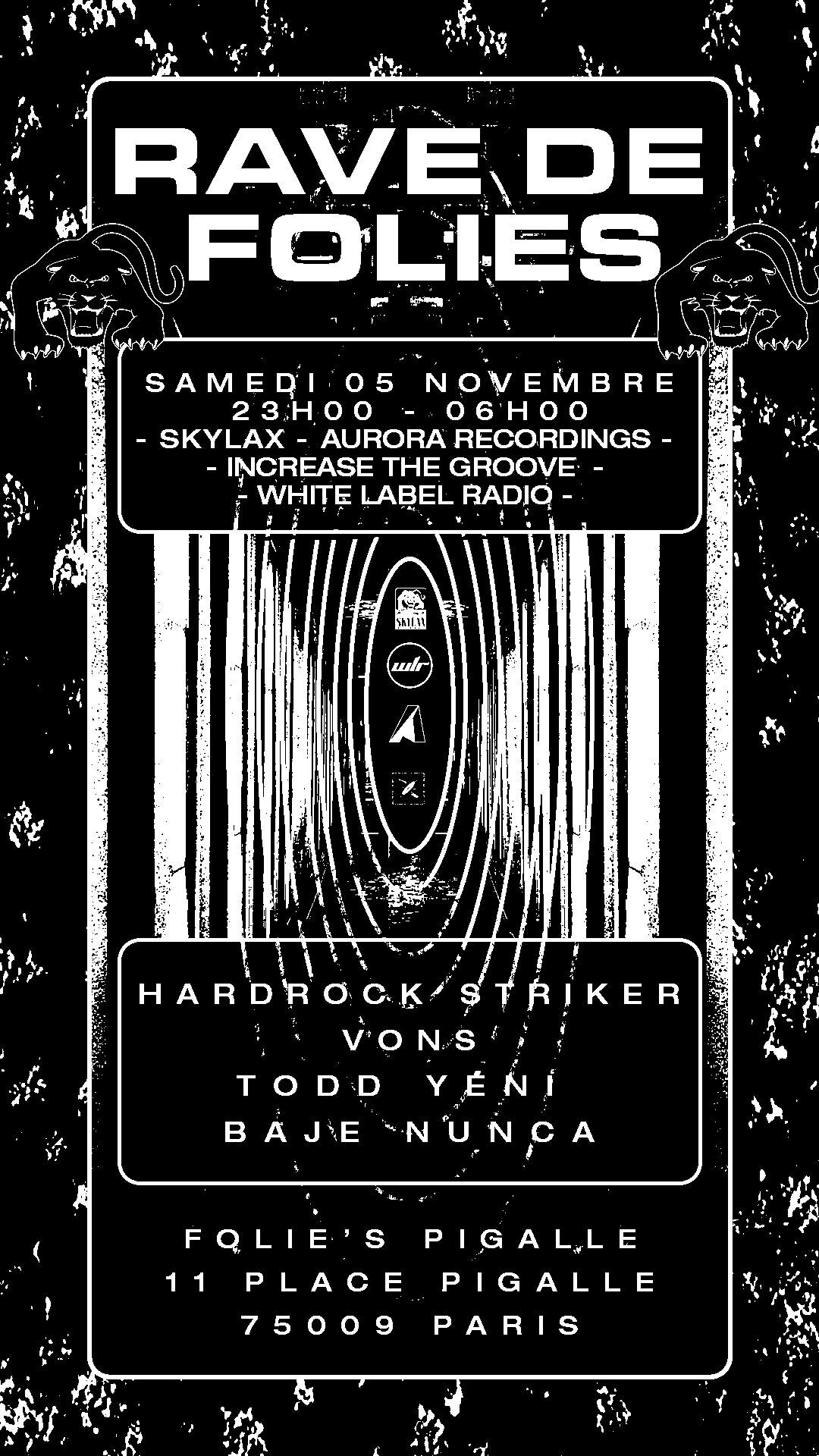 Rave de Folies with Aurora, Increase the groove, White Label Radio ...