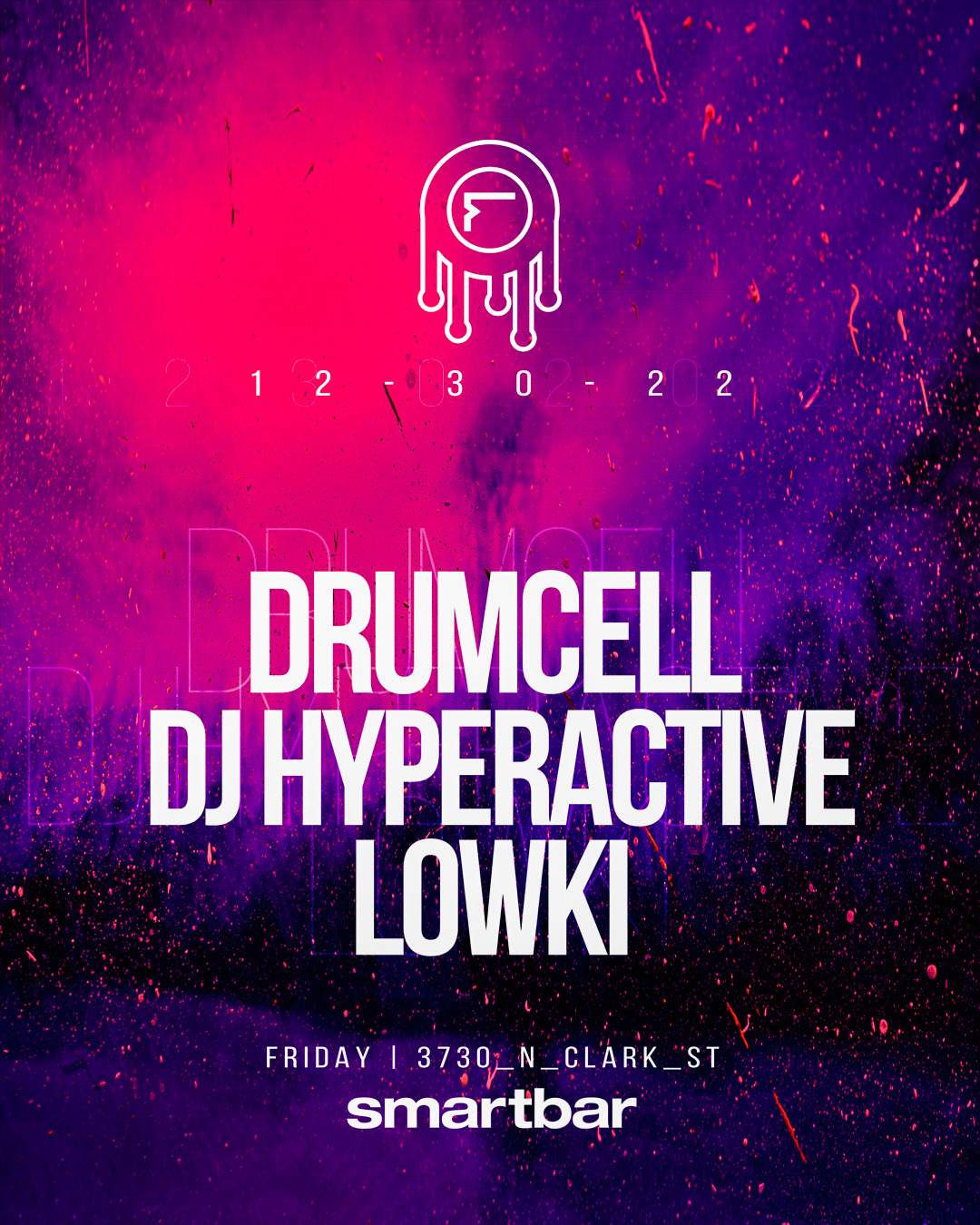 Obscure + Format welcome Drumcell - DJ Hyperactive - Lowki at smartbar ...
