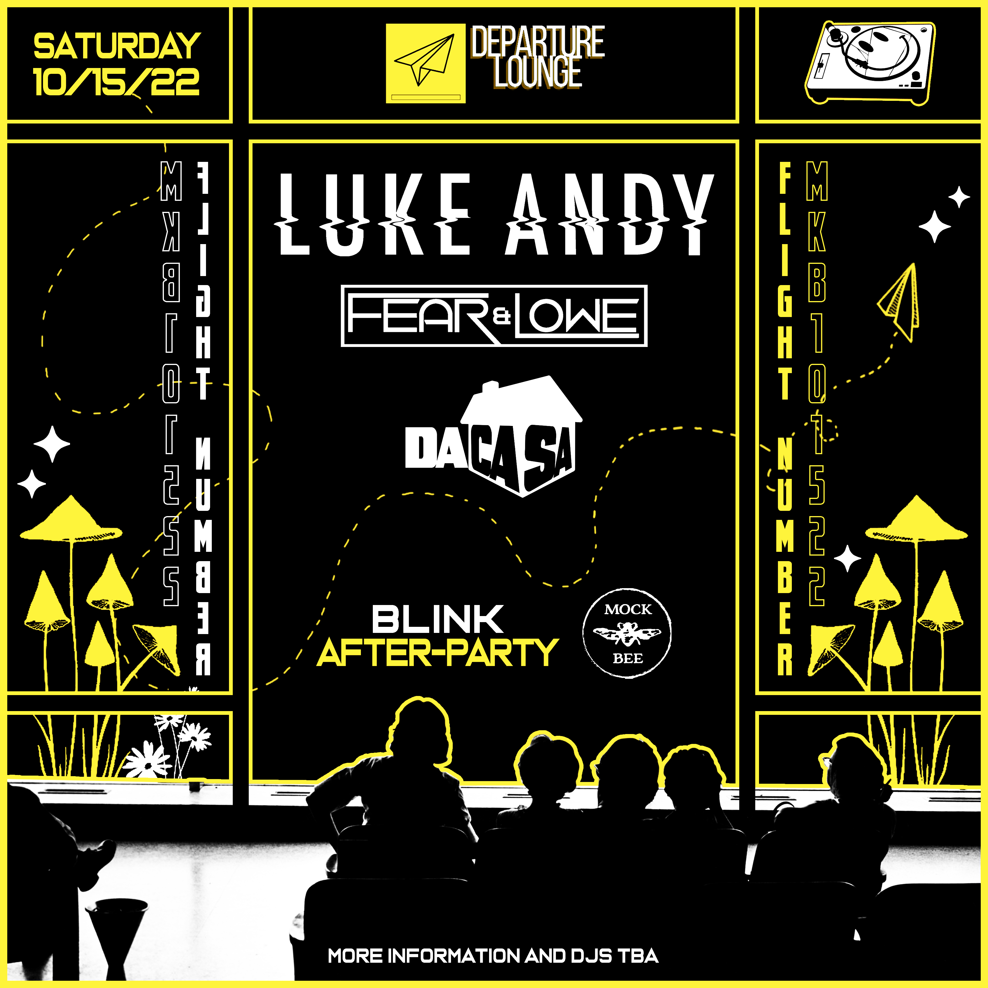 Departure Lounge presents: Luke Andy #MKB101522 en The Mockbee, Ohio