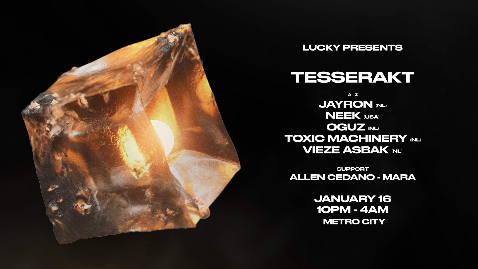 TESSERAKT Festival (Perth) ft OGUZ, Vieze Asbak, Neek, Toxic Machinery ...