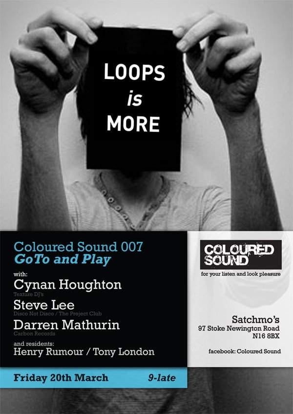 Coloured Sound 007 - Goto and Play bei Satchmo's, London