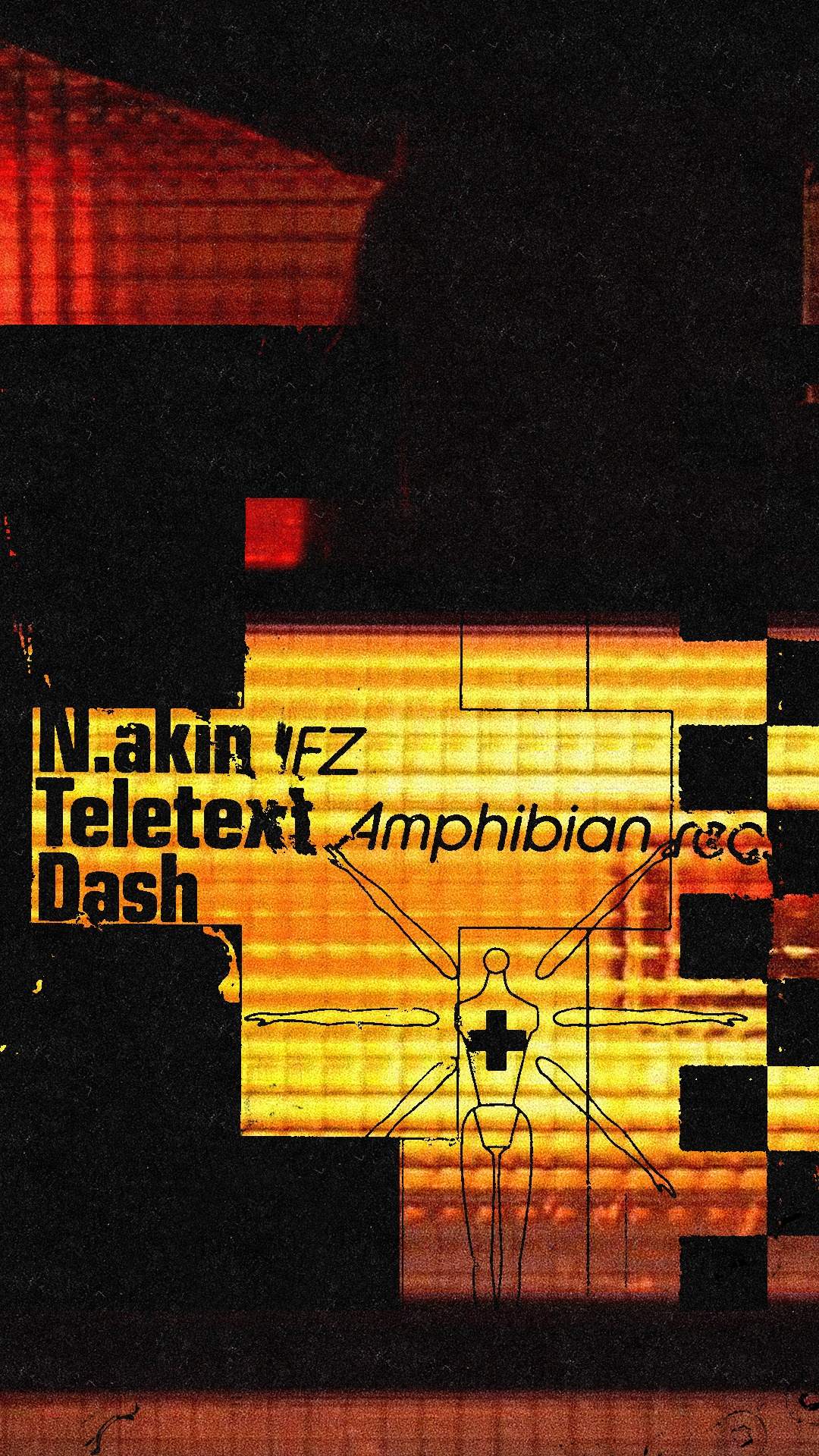 FOLYA with N.akin (IFZ) / Teletext / Dash at Bike Jesus, Prague