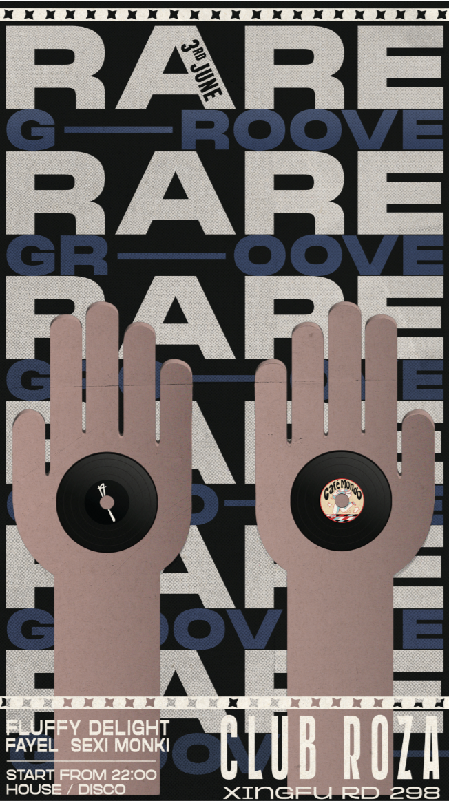 RARE GROOVE@ROZA at EXIT, Shanghai