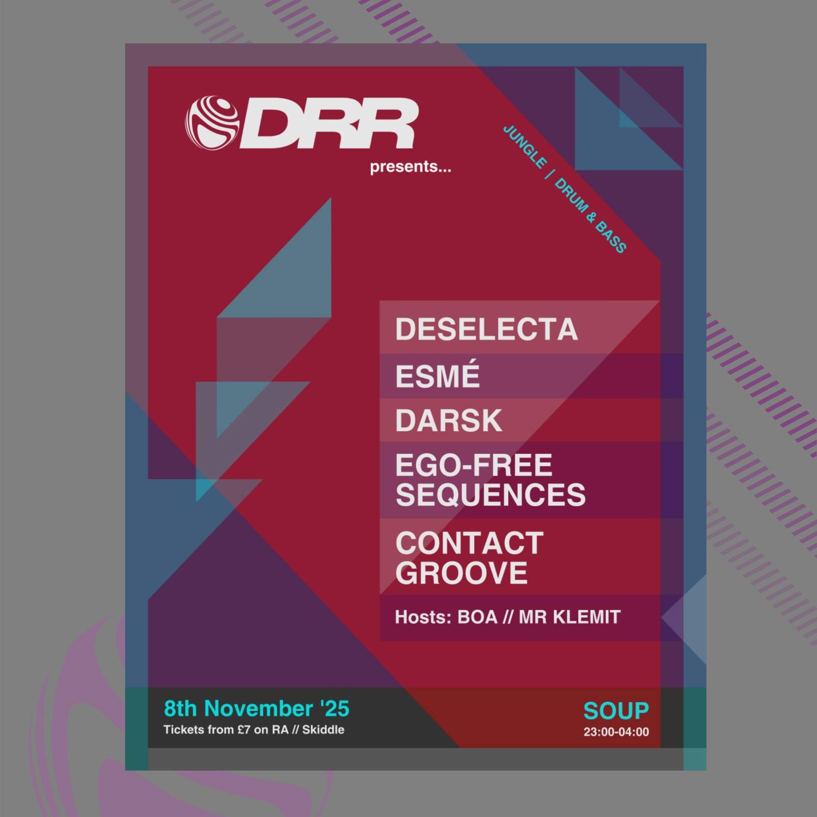 Dark Red Records at Soup, Manchester