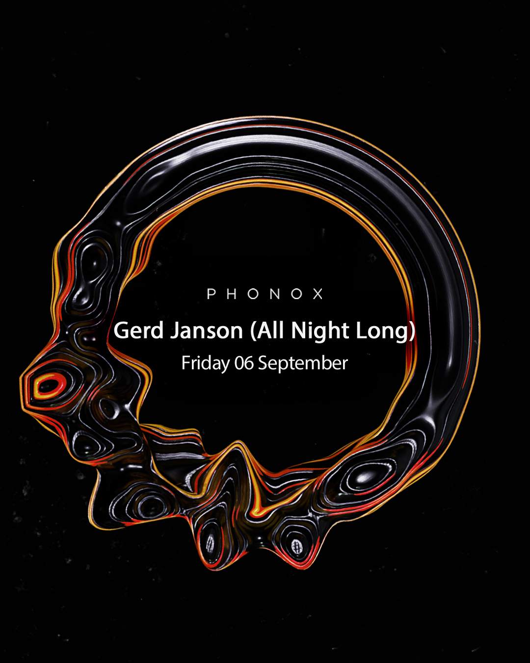 Gerd Janson (All Night Long) - 4 Fridays at Phonox (6th Sept) at Phonox ...