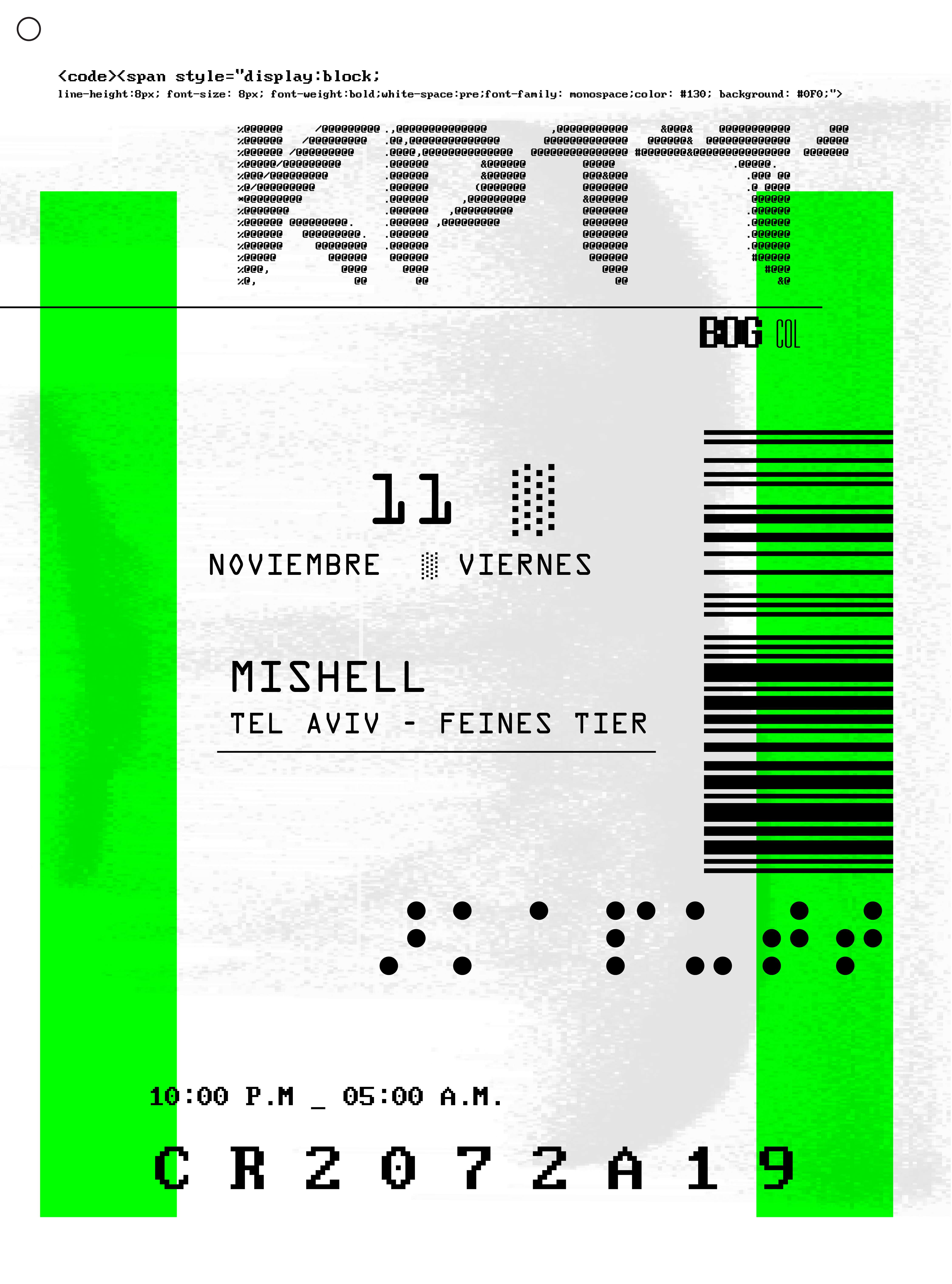 Mishell at Kaputt Club, Bogotá