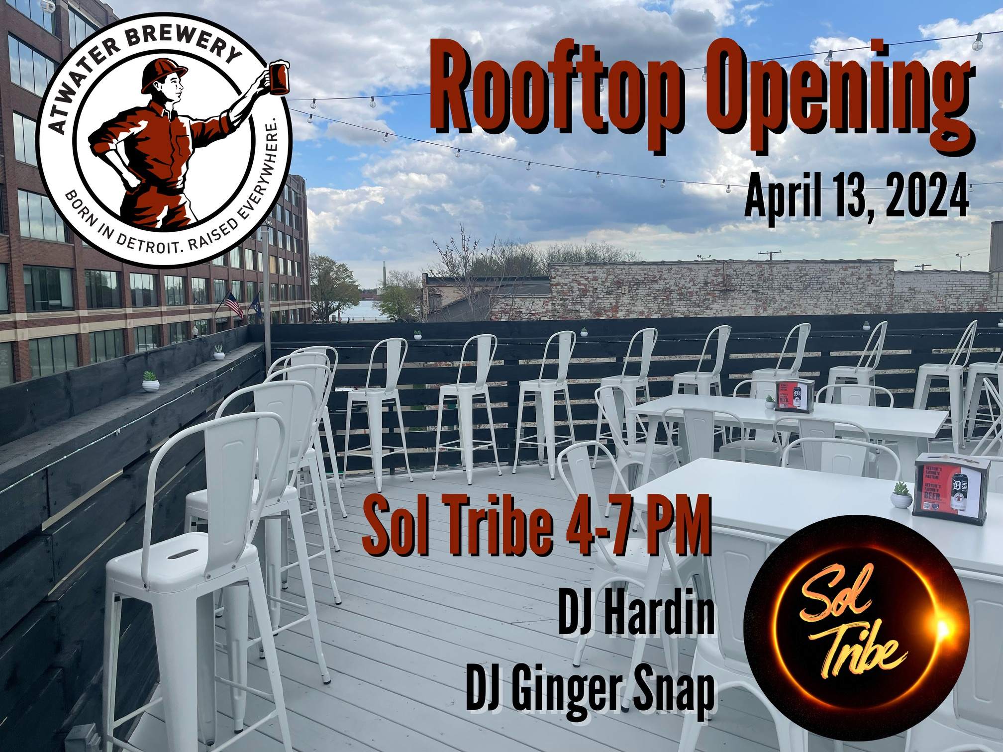 Atwater x Sol Tribe Rooftop 24' Grand Opening at Atwater Block Brewery ...