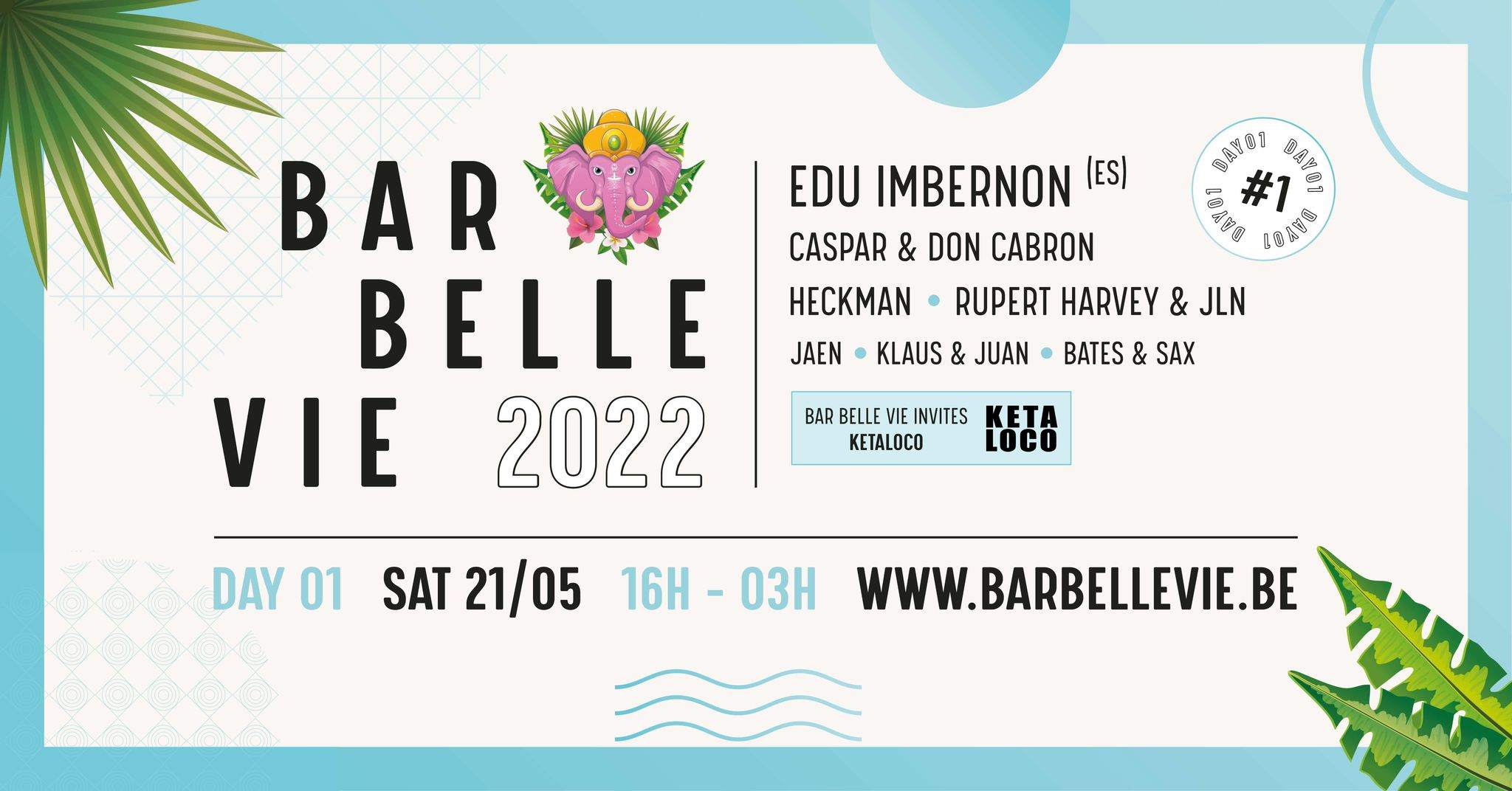 Bar Belle Vie invites Edu Imbernon at Bar Belle Vie, Belgique