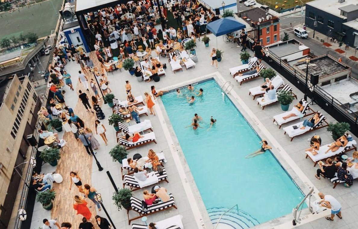 DJ Justice / Deep House / Rooftop Pool Party at Arlo Williamsburg, New ...