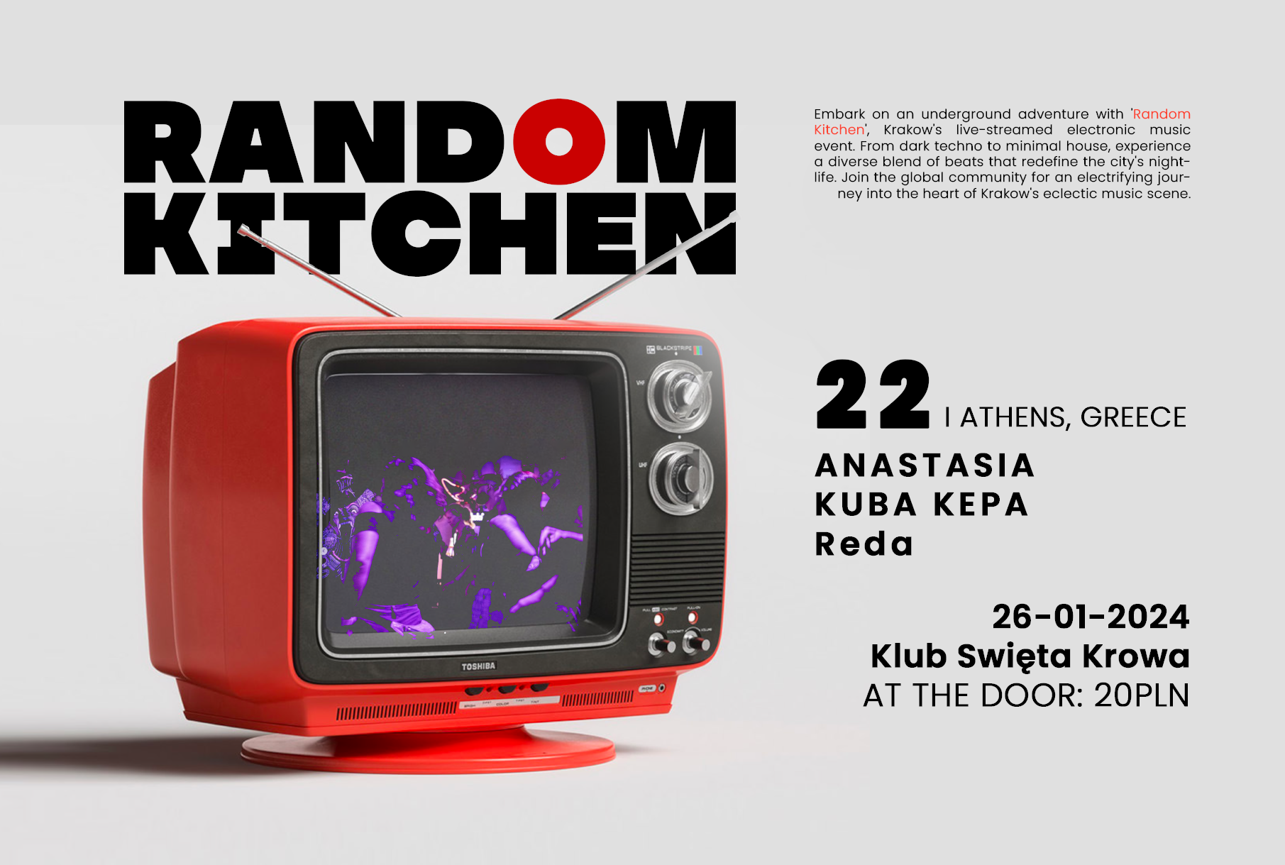 RANDOM KITCHEN at Święta Krowa, Krakow