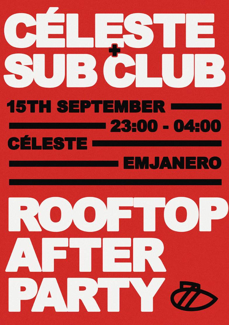 Céleste x Sub Club Sunday Rooftop Party + Afterparty at Sub Club, Glasgow