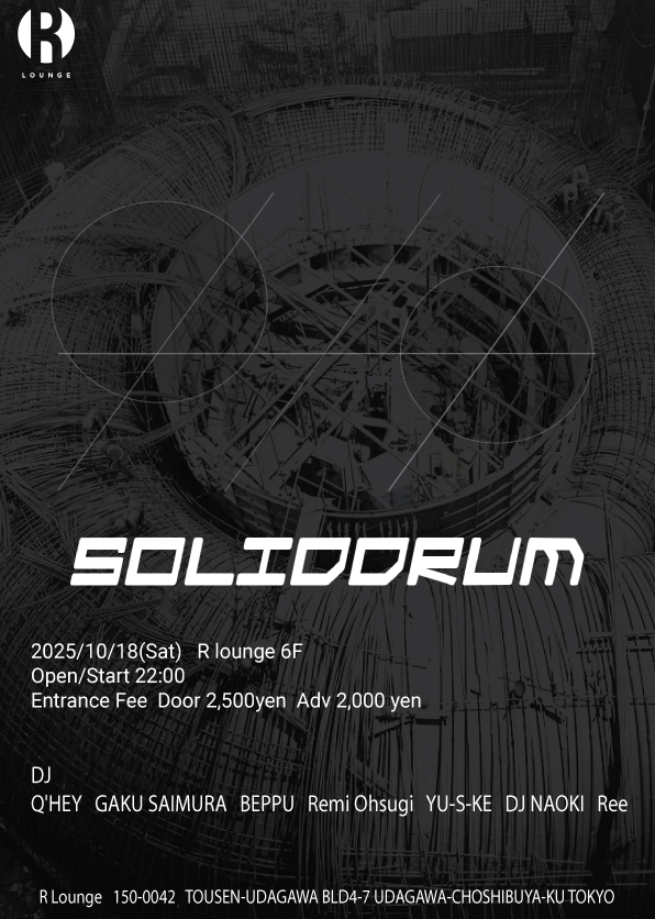 SOLIDDRUM at R Lounge, Tokyo