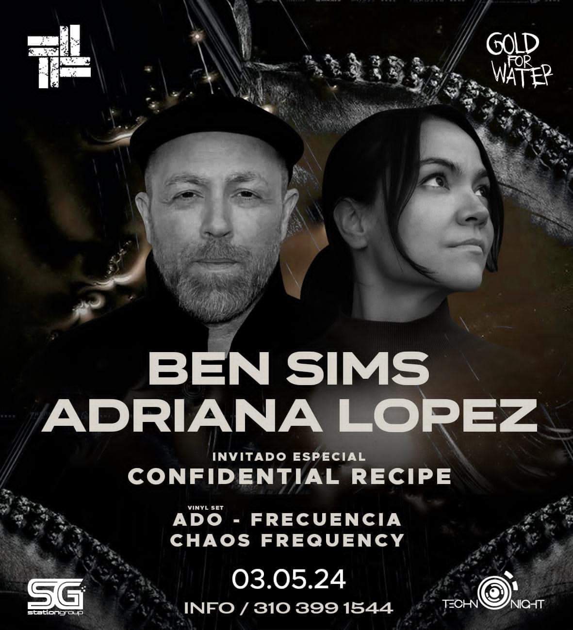 Ben Sims / Adriana Lopez / Confidential Recipe / Ado / Frecuencia ...