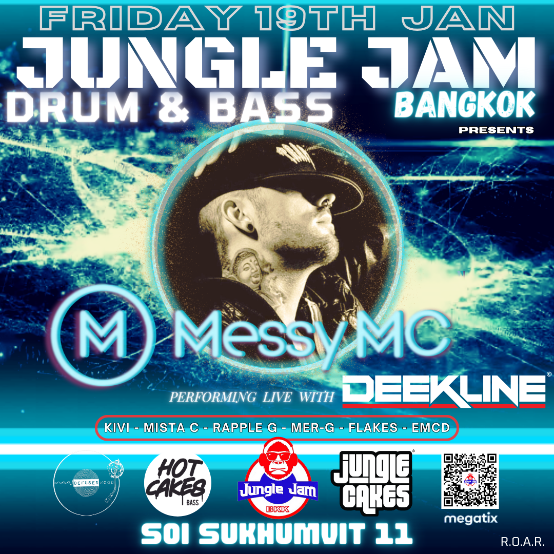 Jungle Jam presents Deekline, hosted by Messy MC at TBA - Jungle Jam ...