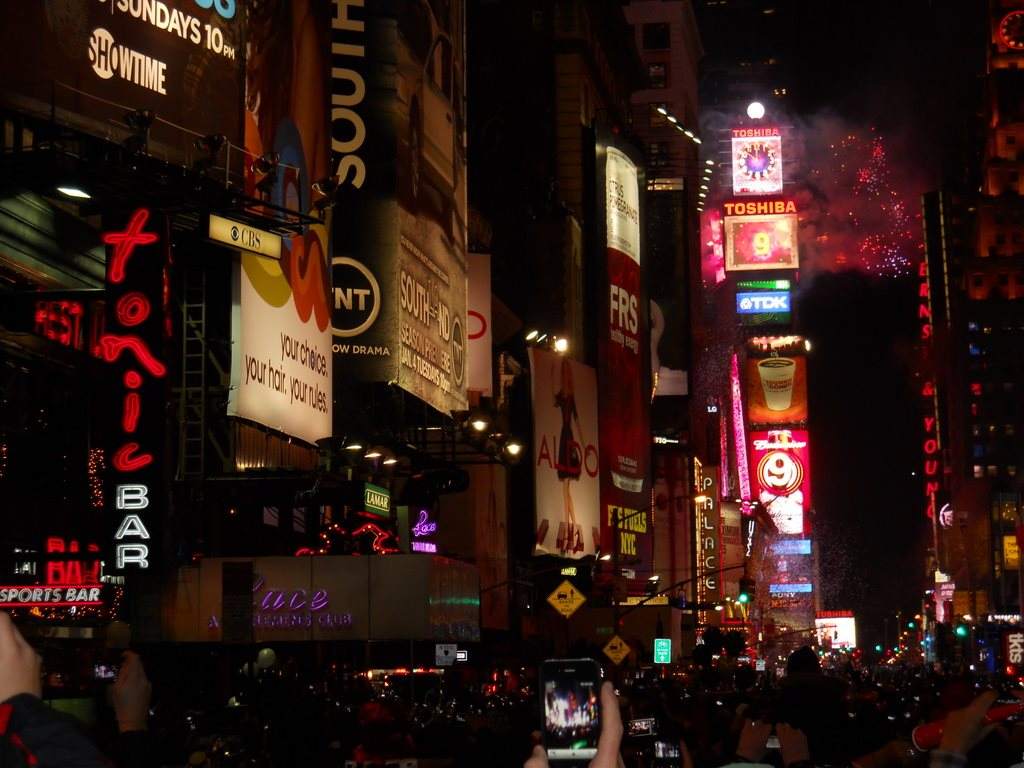 World Famous Times Square New Years Eve 2016 bei Tonic West, New York City