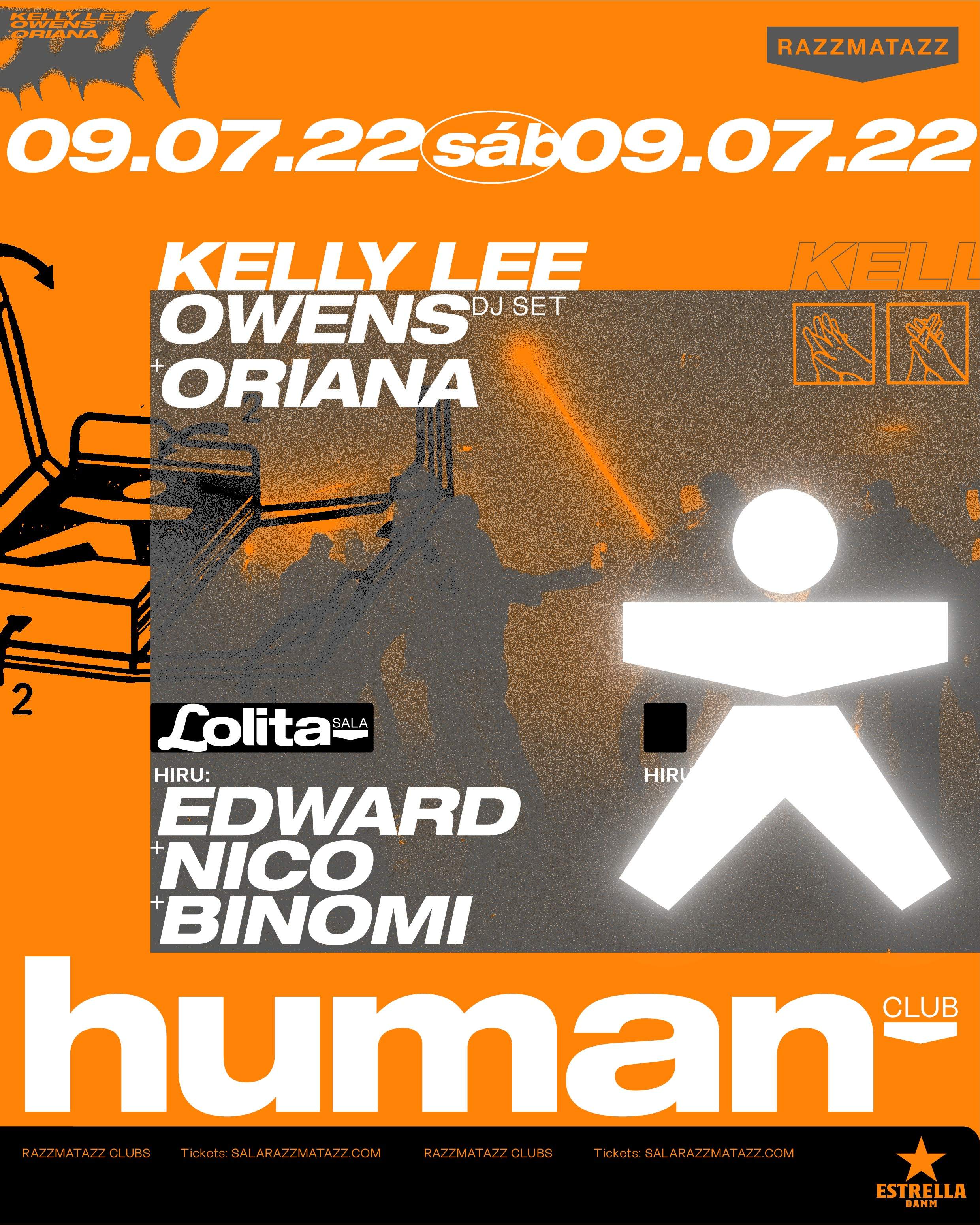 Human presents: Kelly Lee Owens Dj set, Edward bei Human Club, Barcelona