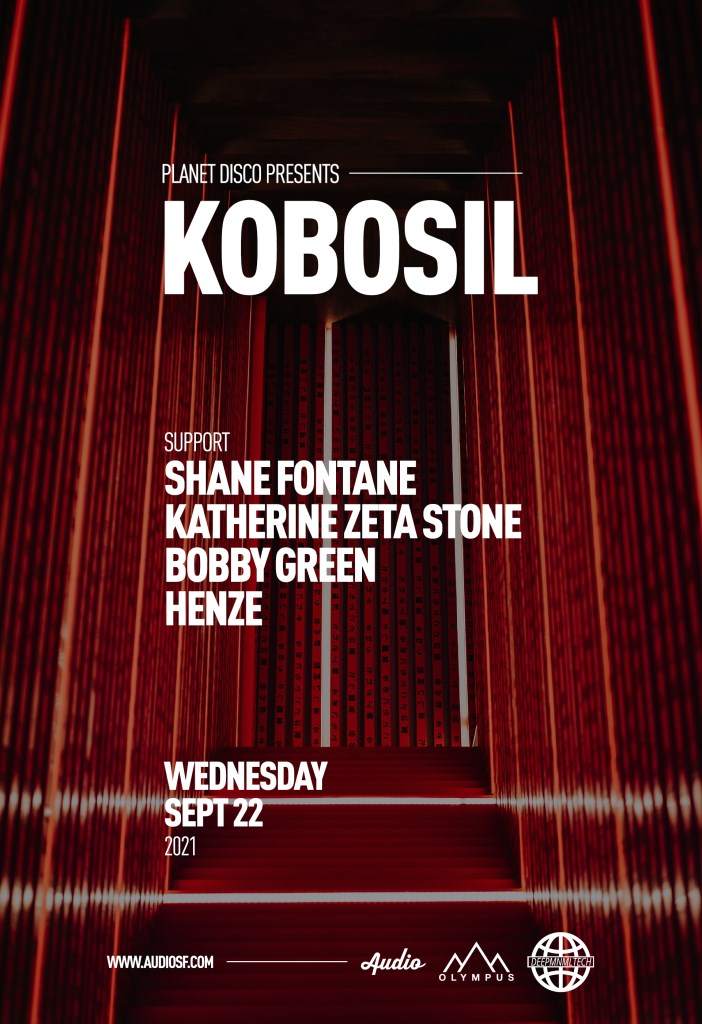 Kobosil at Audio SF, San Francisco/Oakland