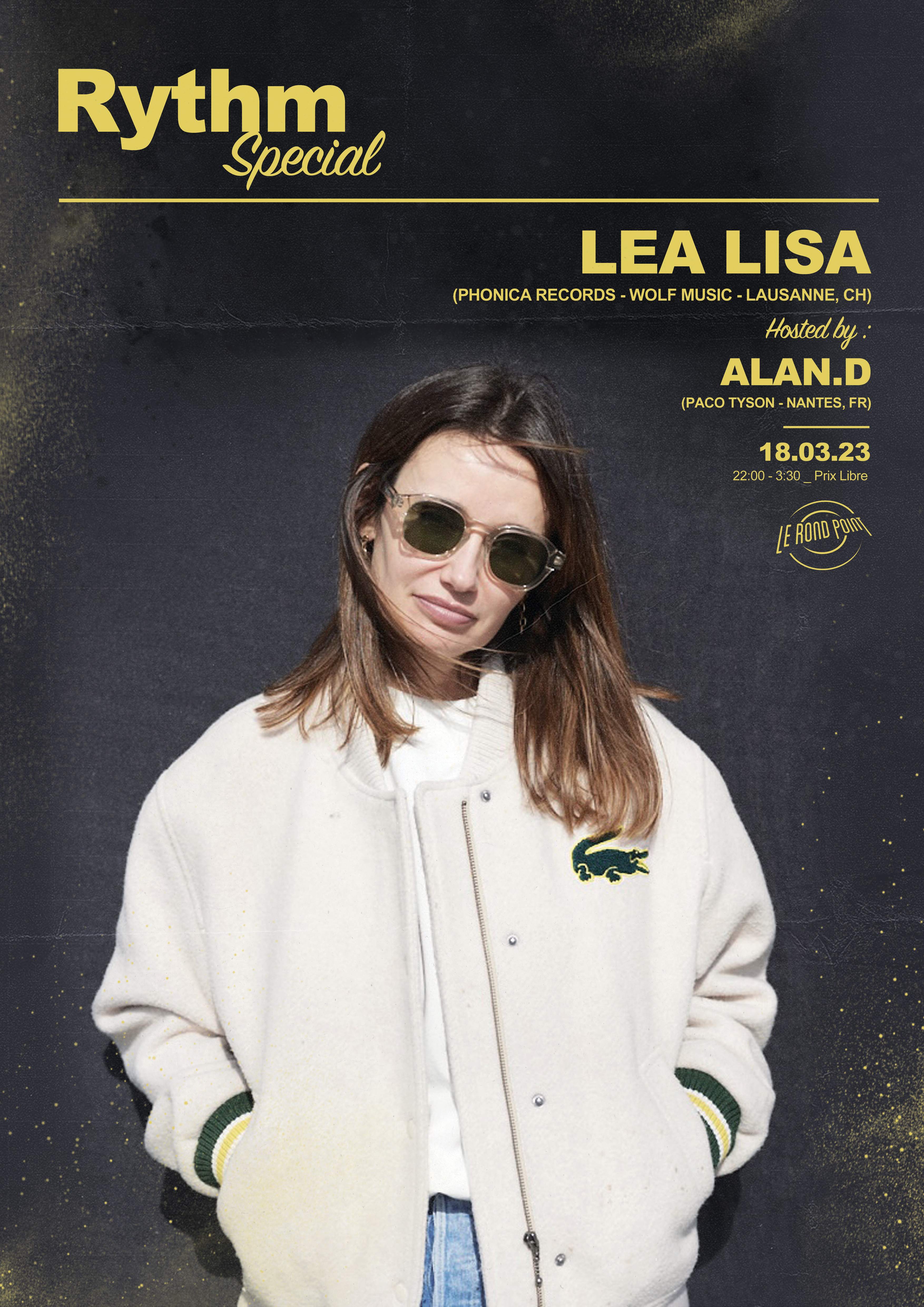 Rythm Special Lea Lisa & Alan.D at Le Rond Point Cafe, Nantes