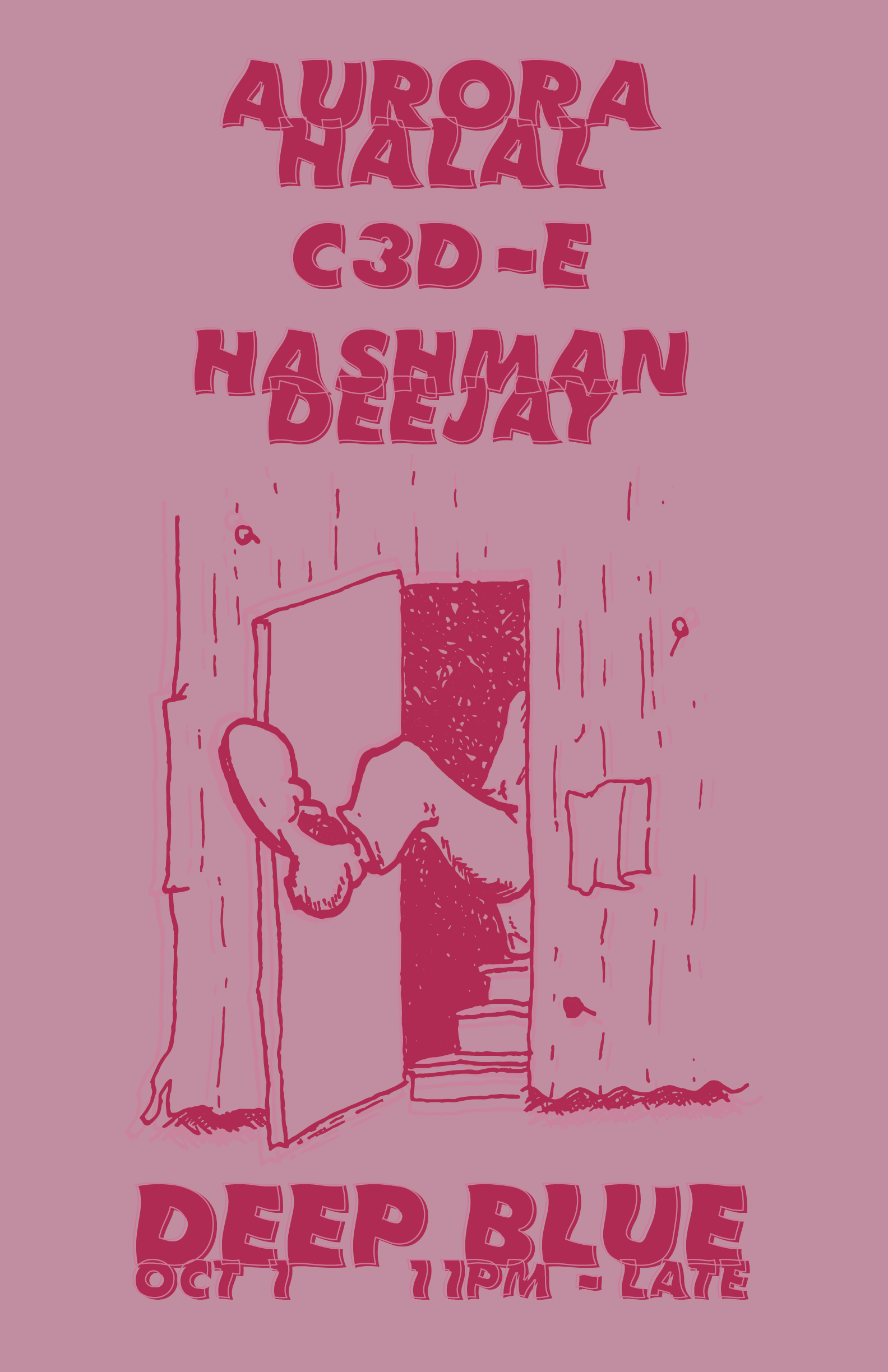 Deep Blue: Aurora Halal, C3D-E, Hashman Deejay en Deep Blue, Vancouver