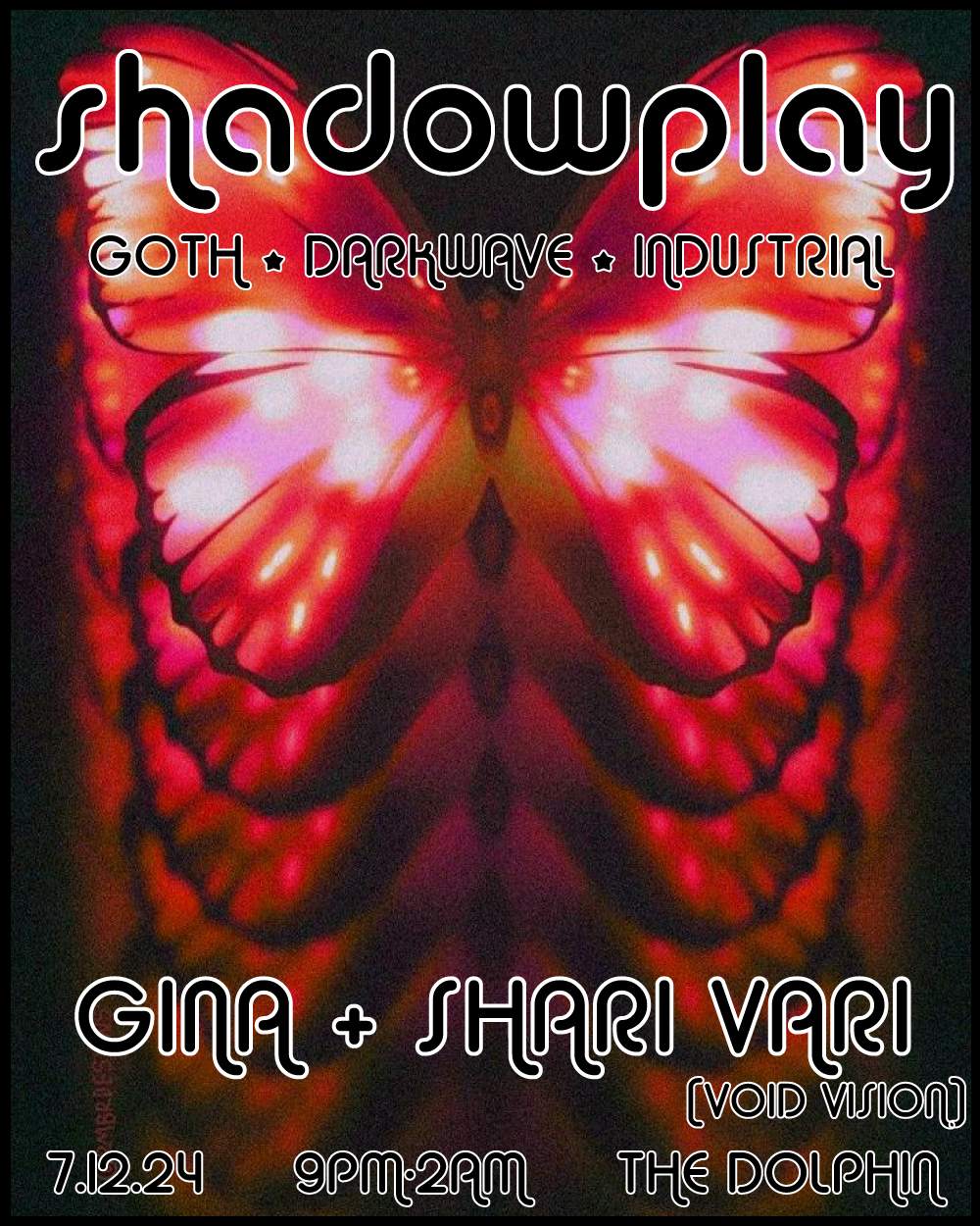 SHADOWPLAY at The Dolphin, Philadelphia