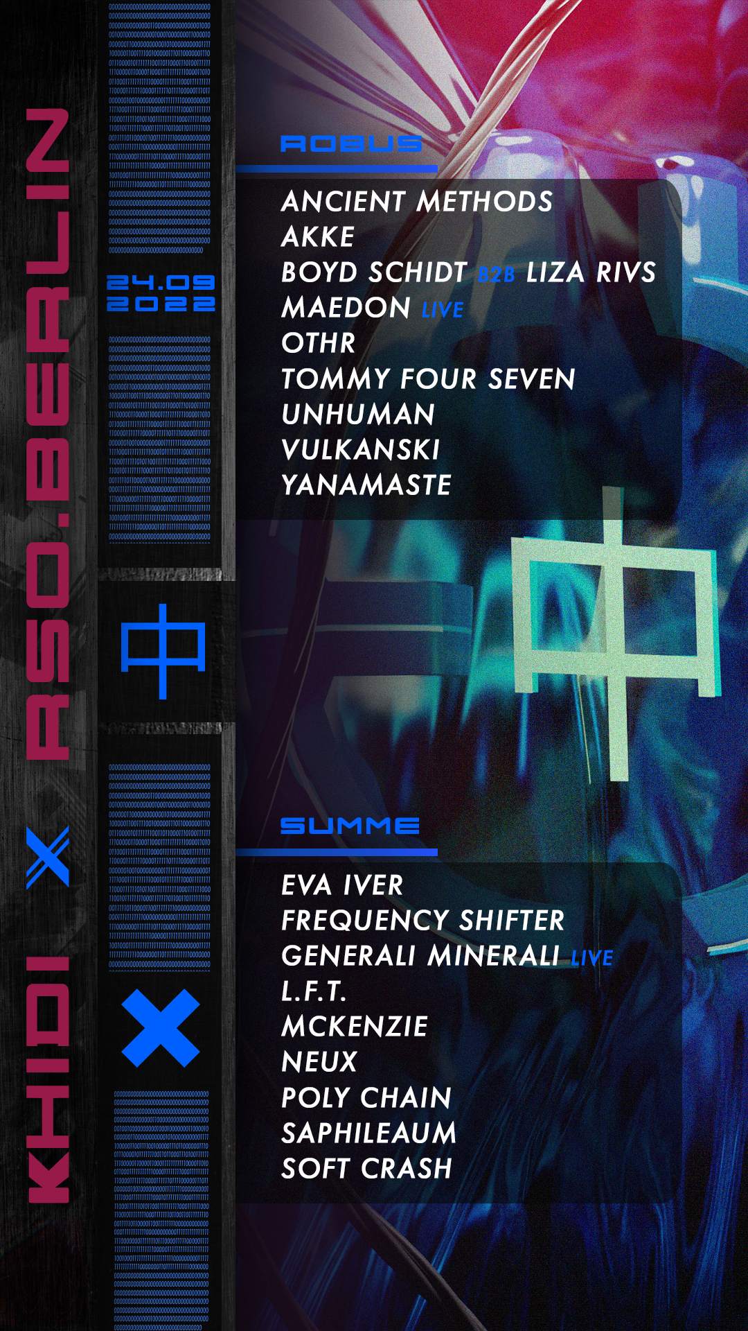 Khidi 中 Night at RSO.BERLIN, Berlin