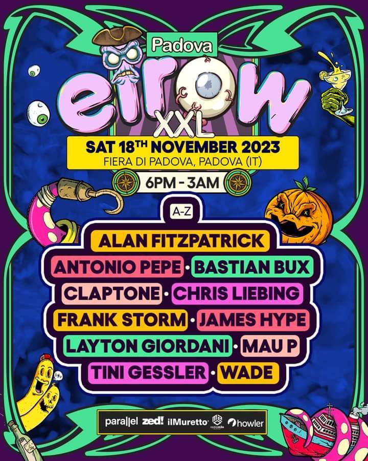 ELROW XXL - PADOVA at TBA - FIERA DI PADOVA, Milan