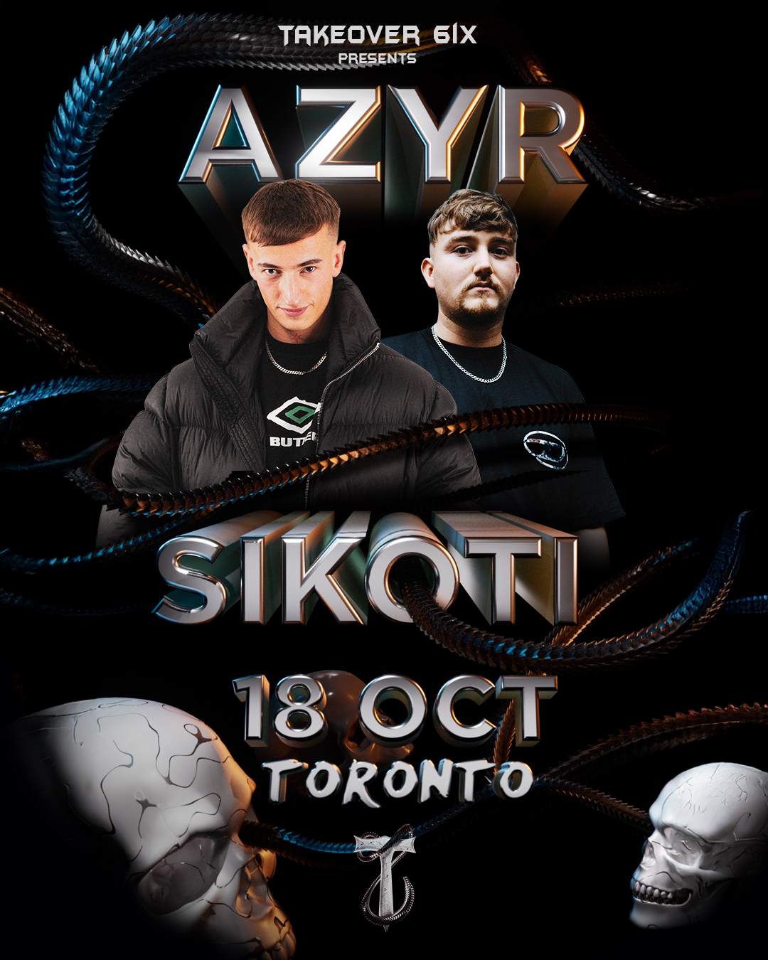 TAKEOVER PRESENTS AZYR / SIKOTI at 131 Mccormack St, Toronto
