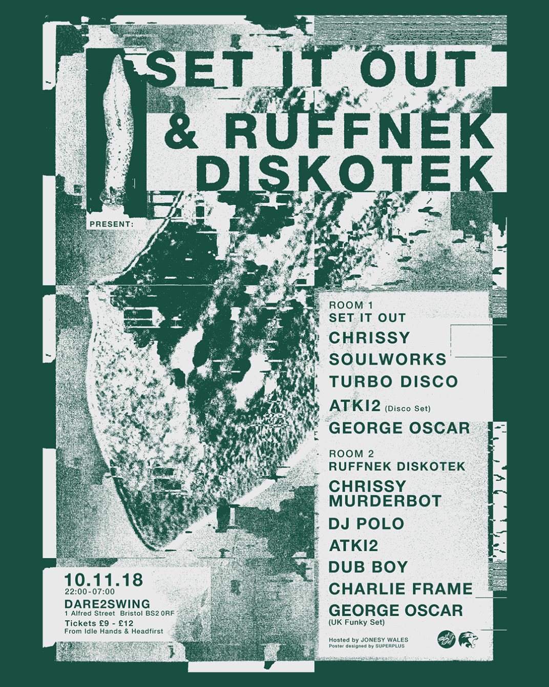 Set It Out & Ruffnek Diskotek present: Chrissy at Dare 2 Swing, Bristol