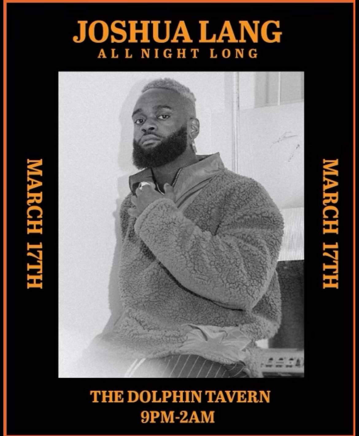 Joshua Lang All Night Long at The Dolphin, Philadelphia