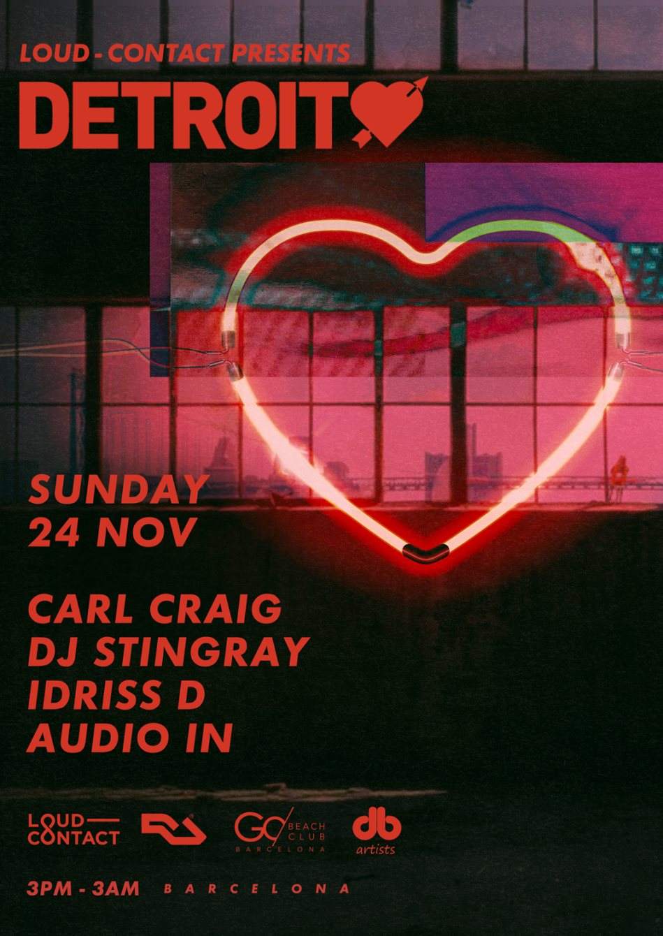 Detroit Love with Carl Craig, Dj Stingray, Idriss D, Audio in a ...