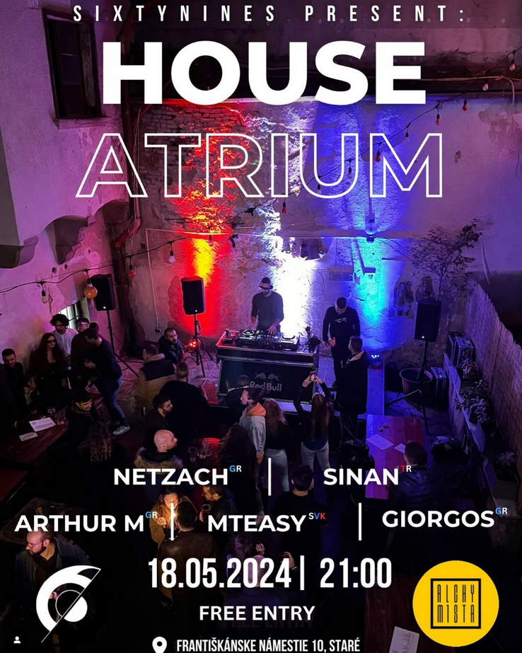 House Atrium at TBA - Alchymista, Bratislava