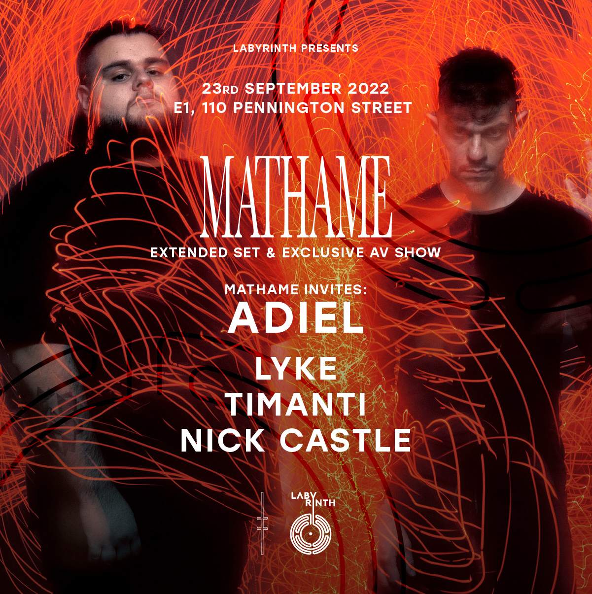Labyrinth presents: Mathame Exclusive AV Show & 3 Hour Extended Set ...