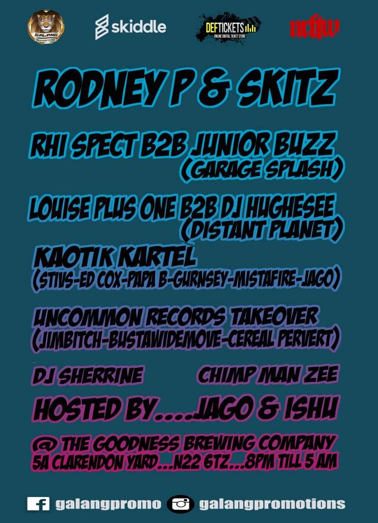 20 20 Incoming with Rodney P and Skitz - NYE at Goodness Brewing ...