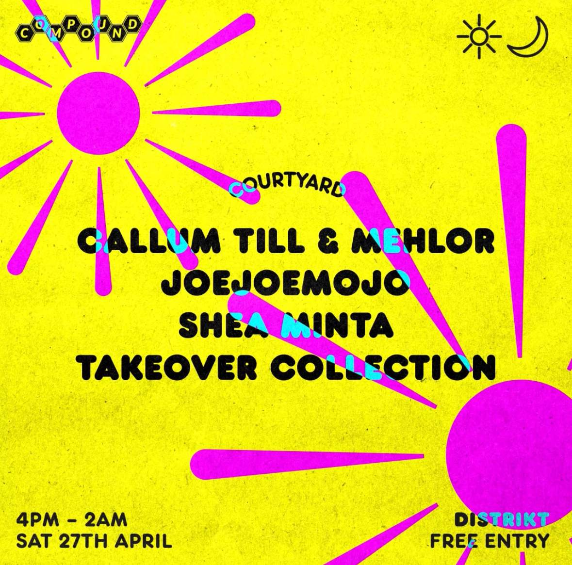 Compound Courtyard Party with Truly Madly + more at Distrikt, Leeds