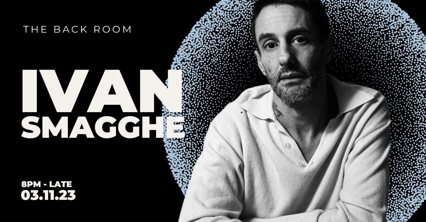 The Back Room presents Ivan Smagghe at The Back Room, Bali