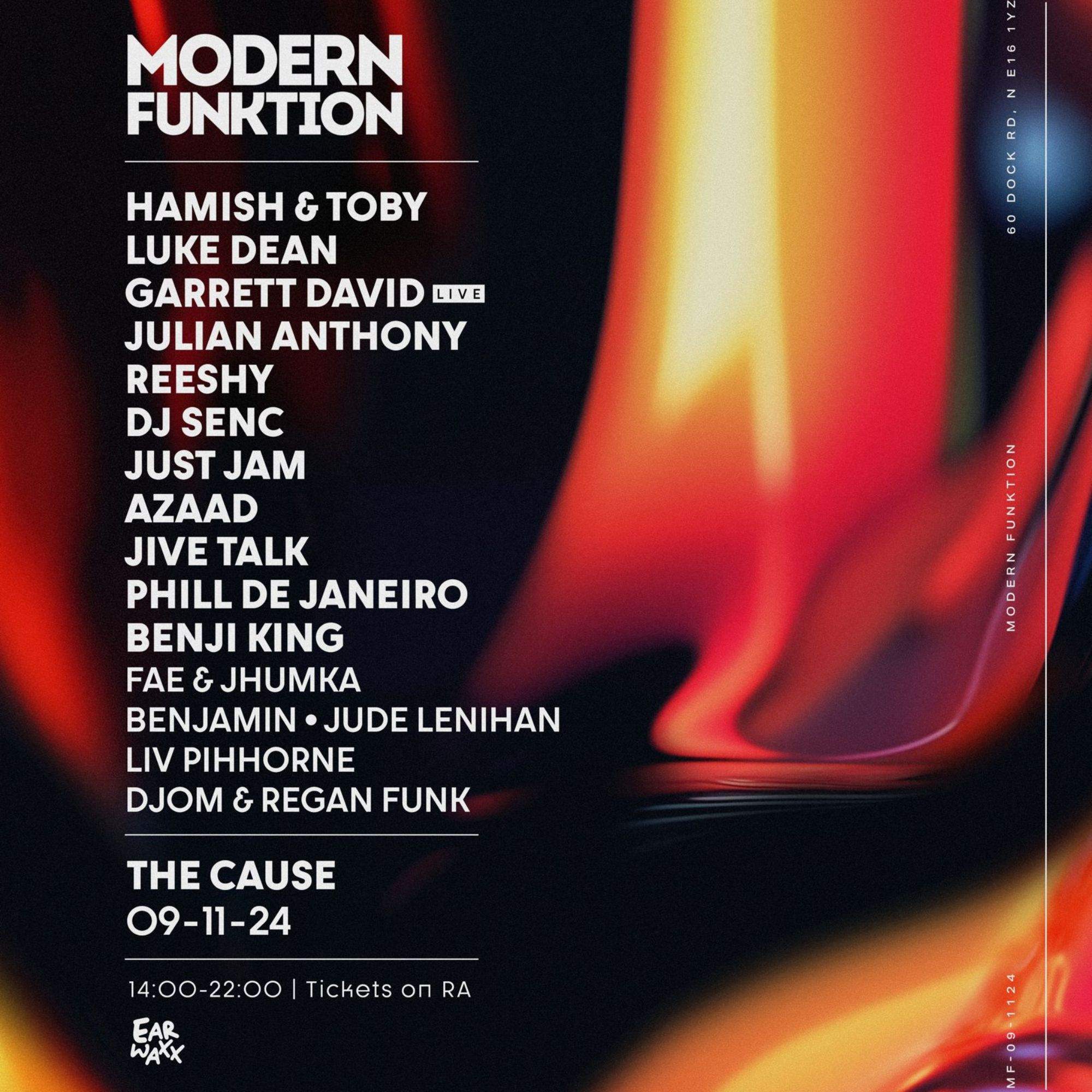 Modern Funktion with Hamish & Toby, Luke Dean, Garrett David (live ...