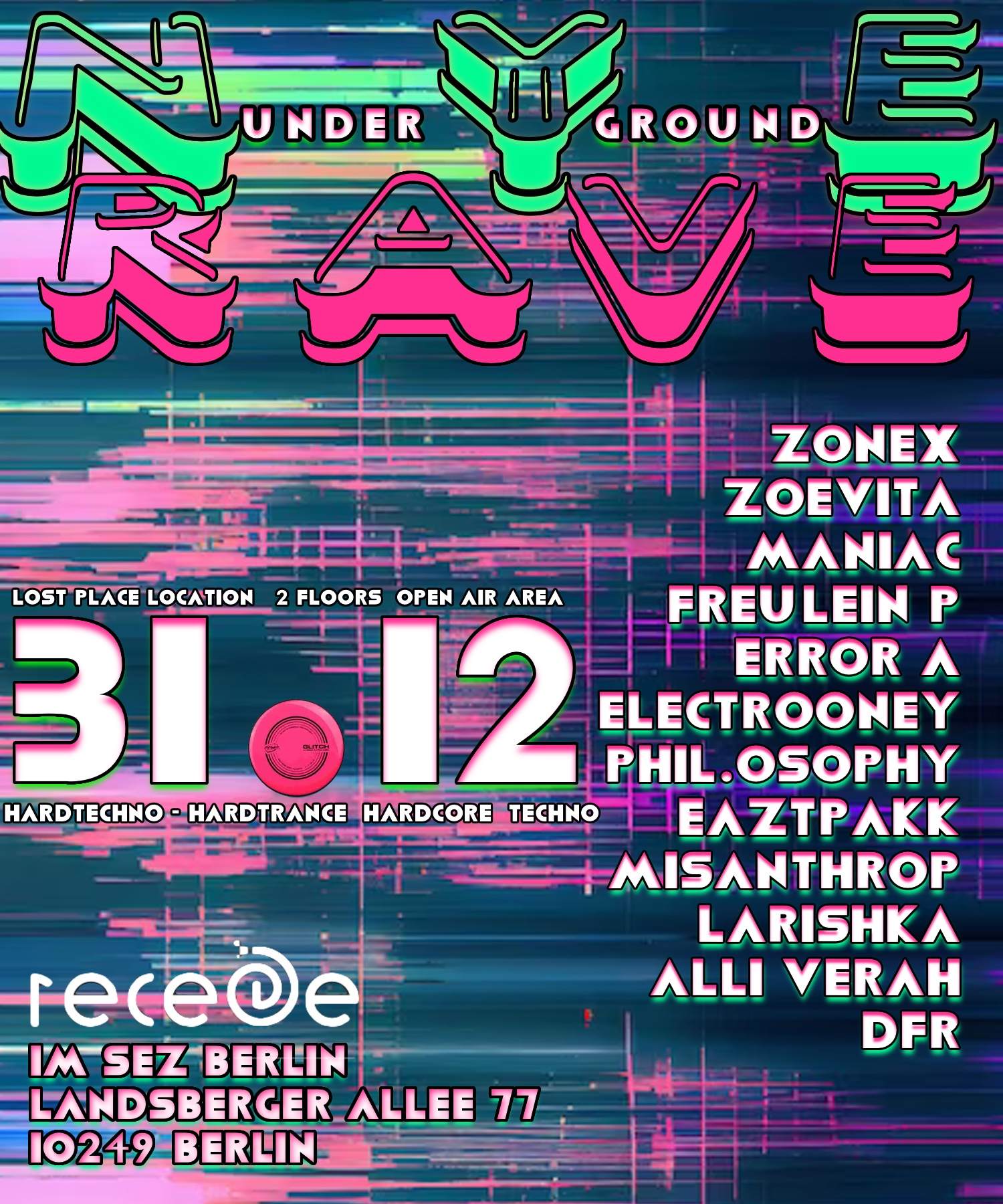 NYE UNDERGROUND RAVE - LOST PLACE RAVE - HARDTECHNO / HARDCORE ...