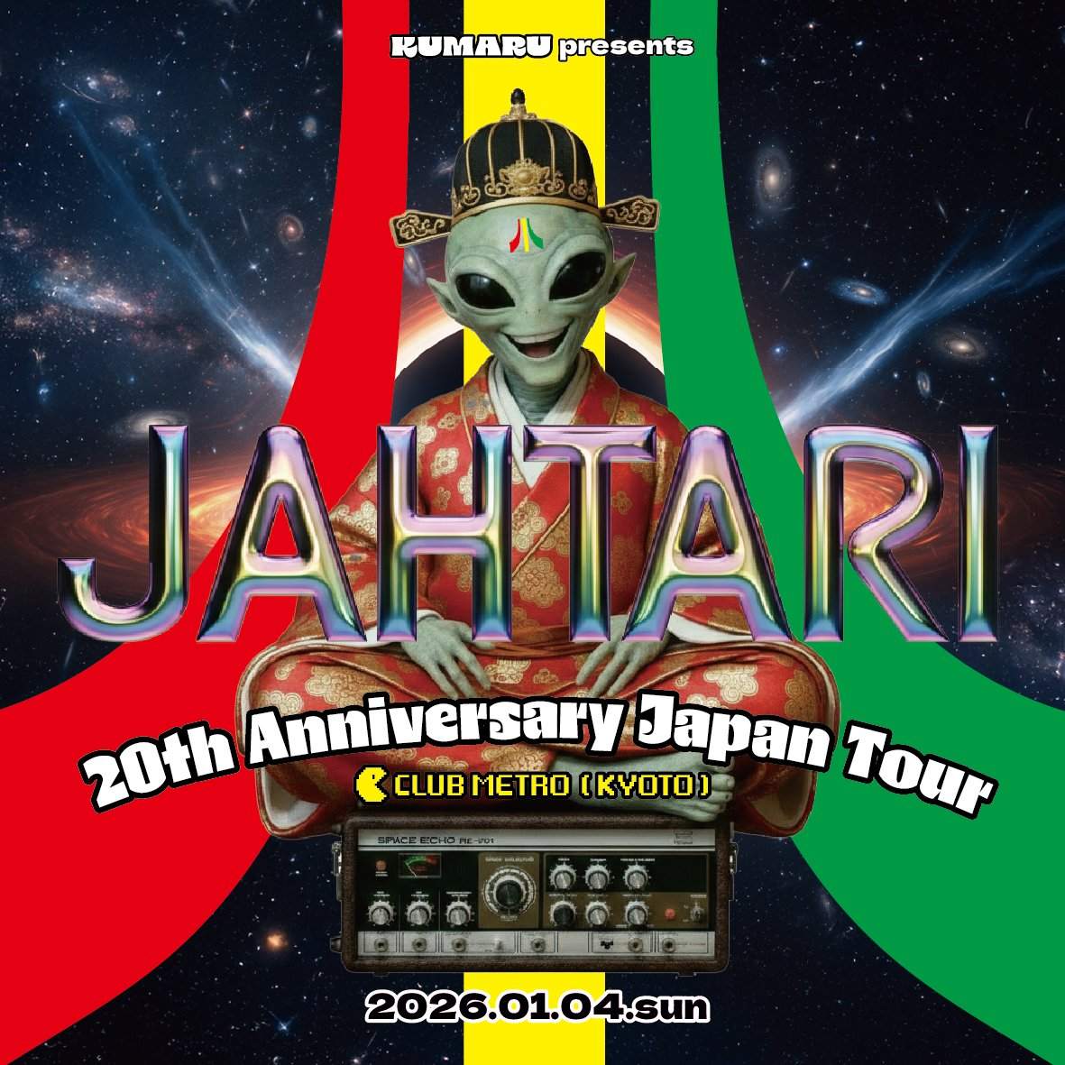 KUMARU presents JAHTARI 20th years anniversary Japan tour at Club Metro ...