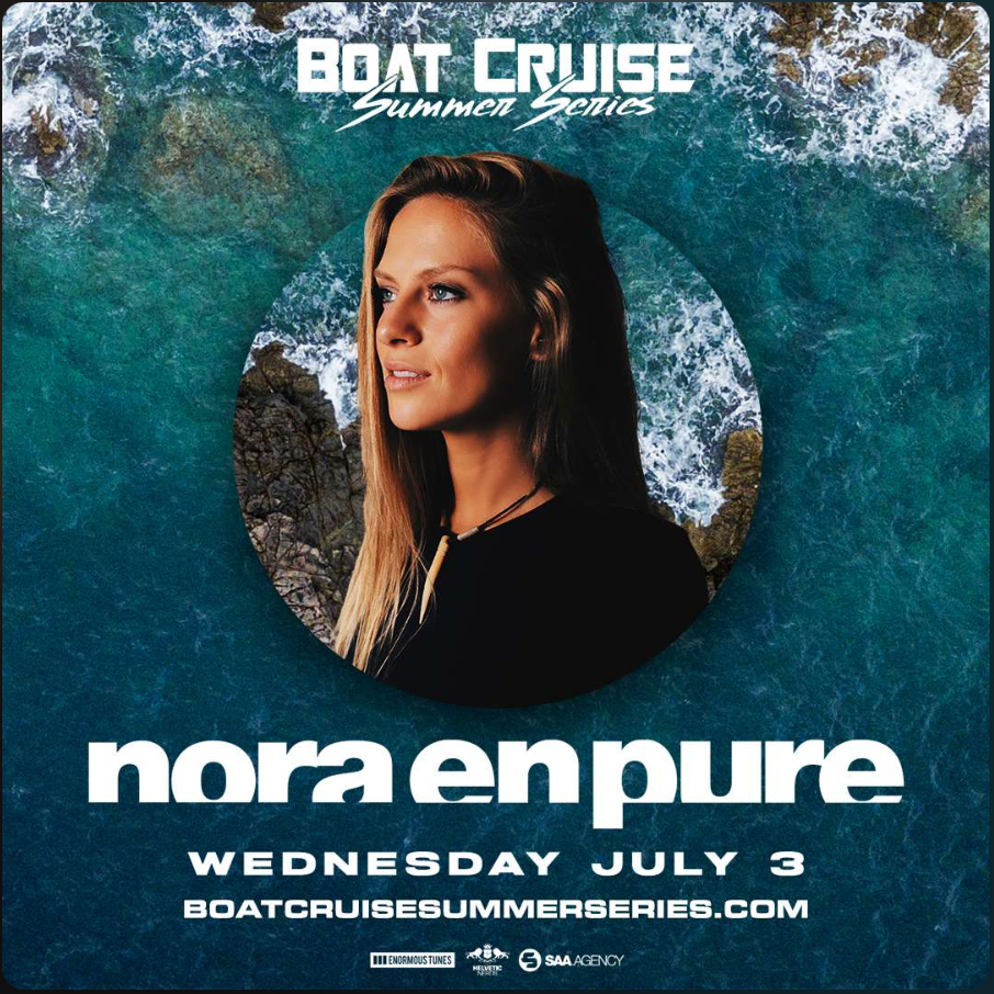 Nora En Pure Boat Cruise at Boat Cruise Summer Series, Boston