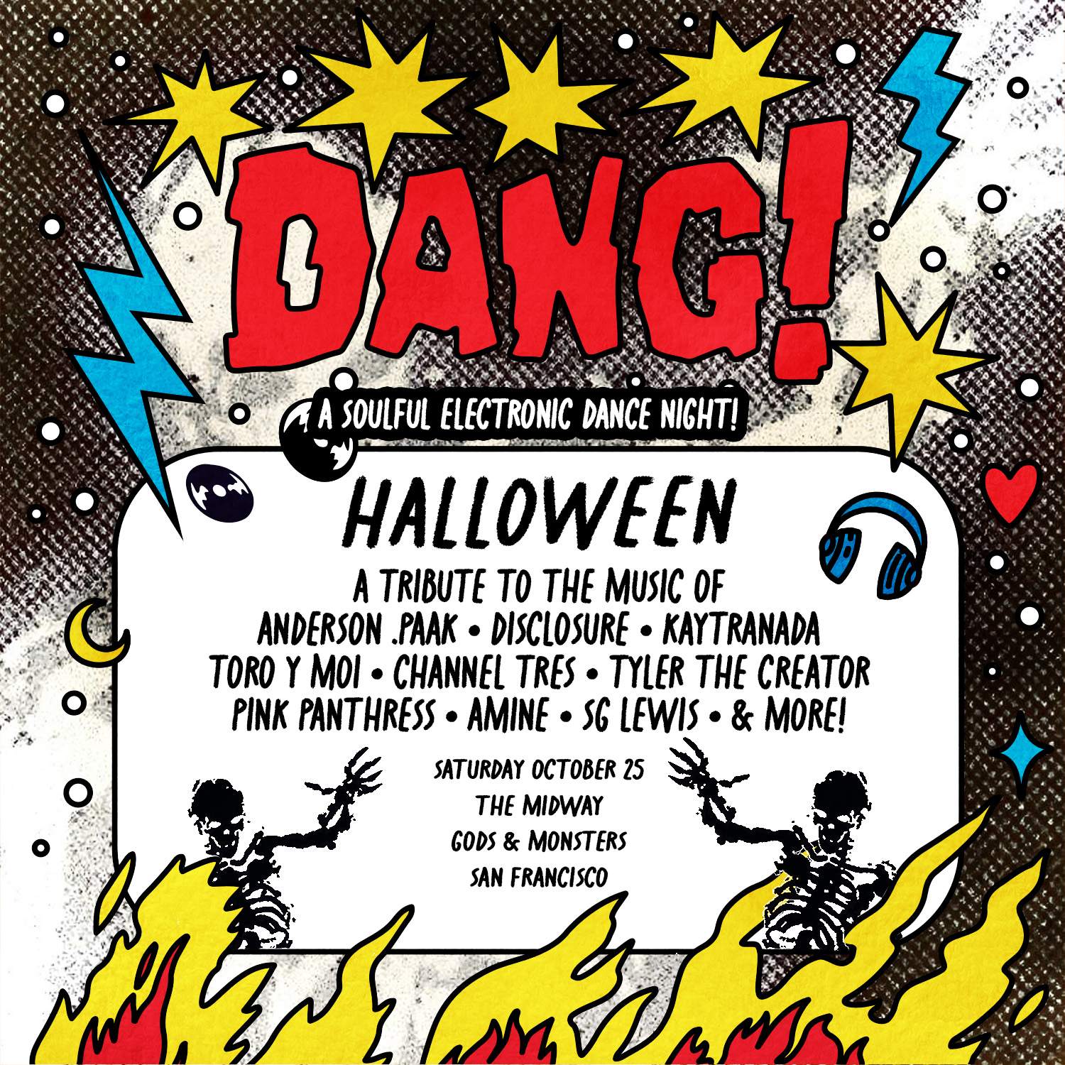 DANG! Halloween at The Midway, San Francisco/Oakland