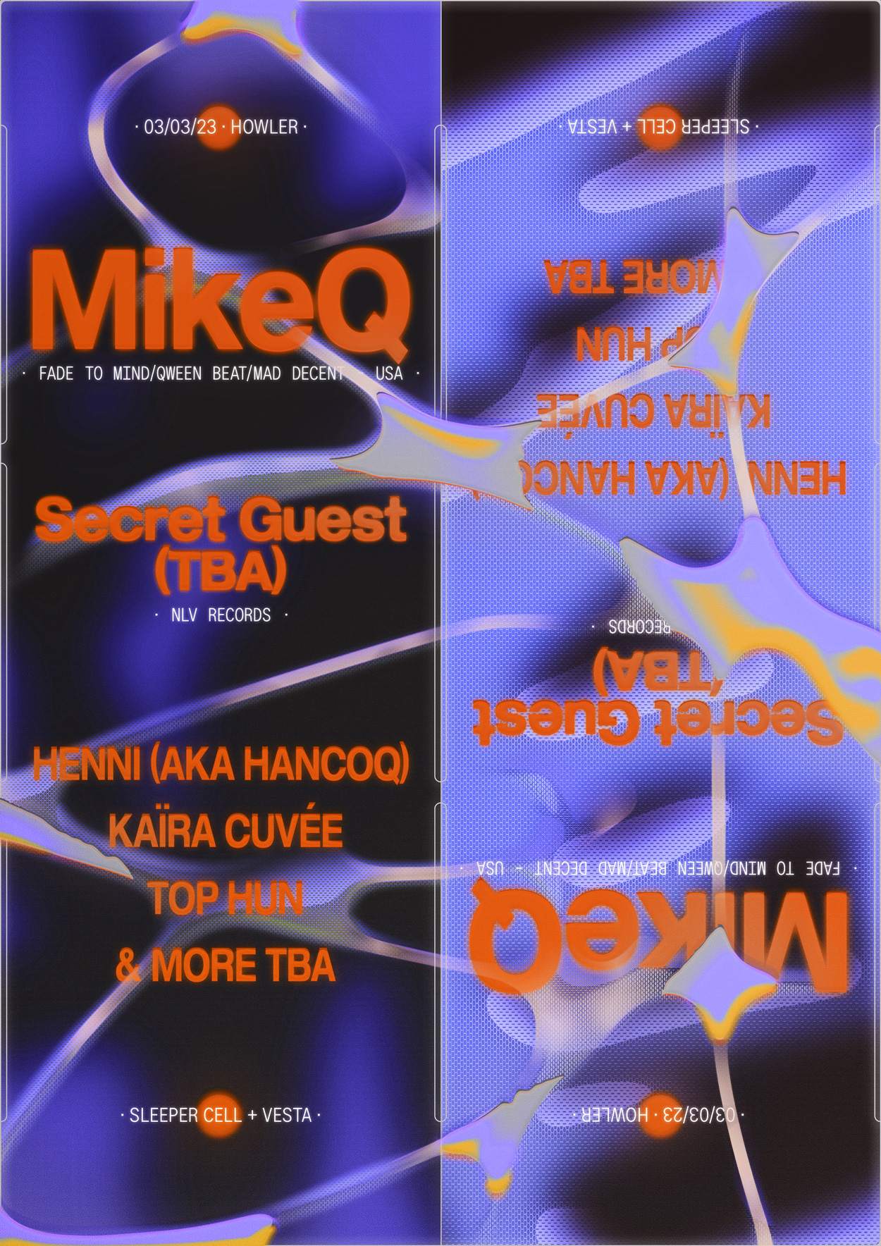 The Legendary MikeQ (USA) & Strict Face (NLV Records) at Howler, Melbourne