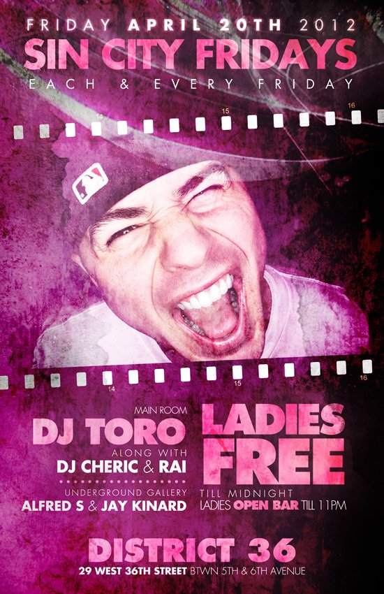 Limitless Music Nyc presents Sin City Fridays with Dj Shogun Live ...