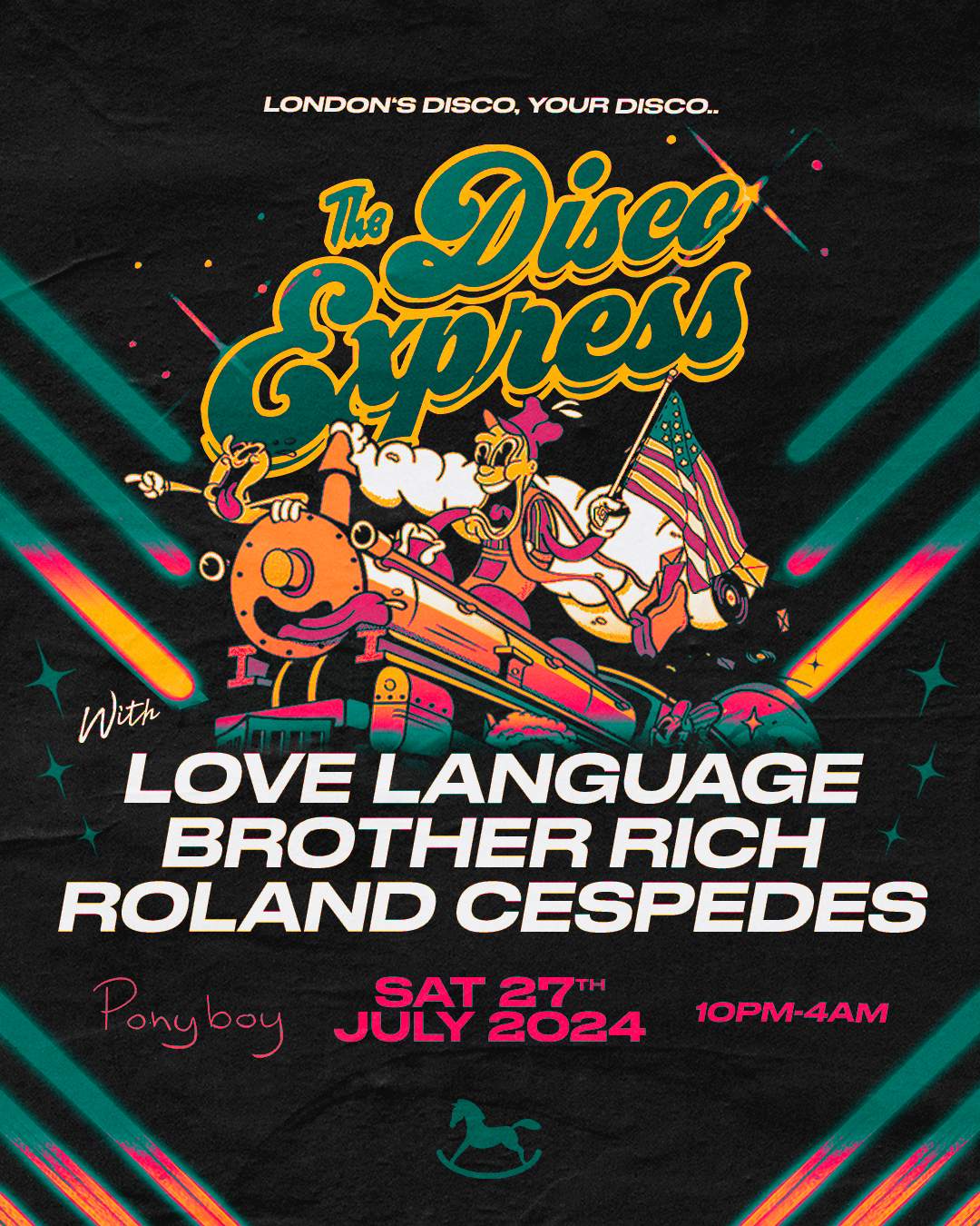 The Disco Express: NYC at Ponyboy, New York City