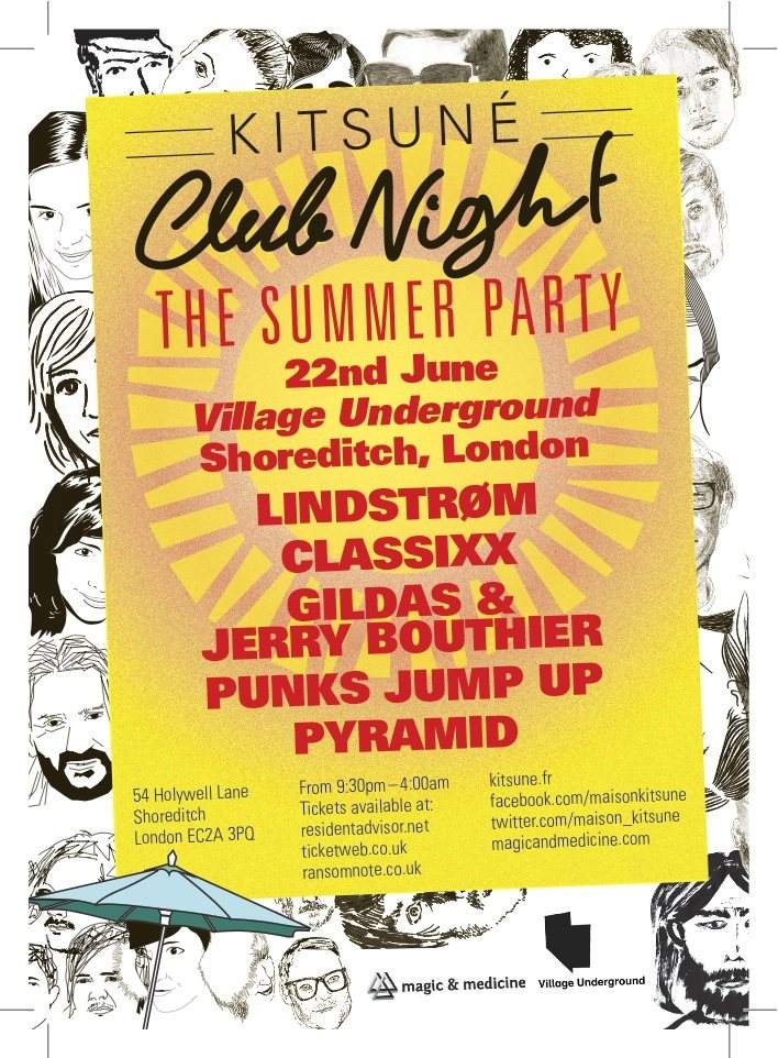 Kitsune Club Night with Lindstrom,Classixx,Gildas&jerry Bouthier ...