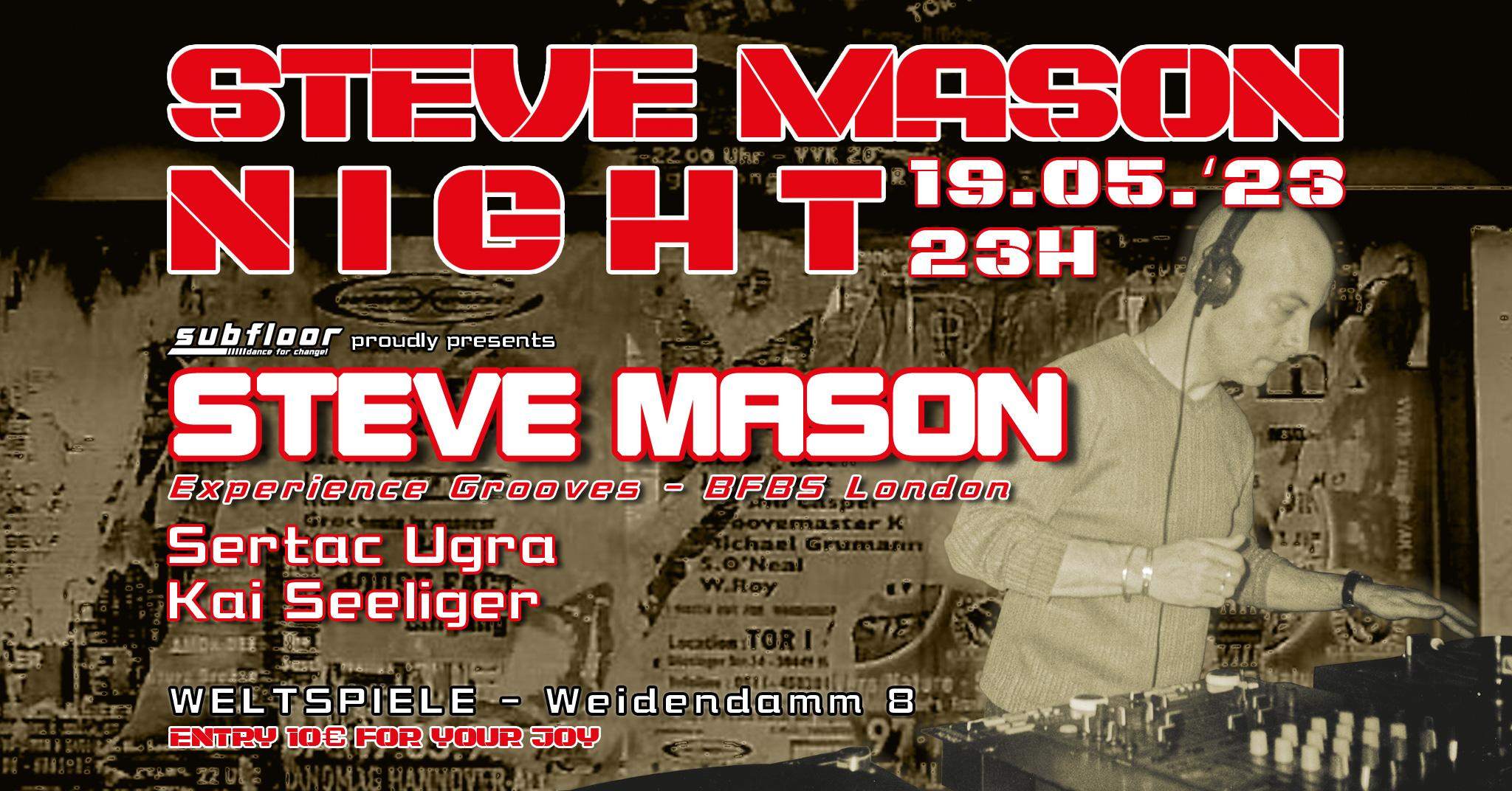 Steve Mason Night at Weltspiele, Hannover